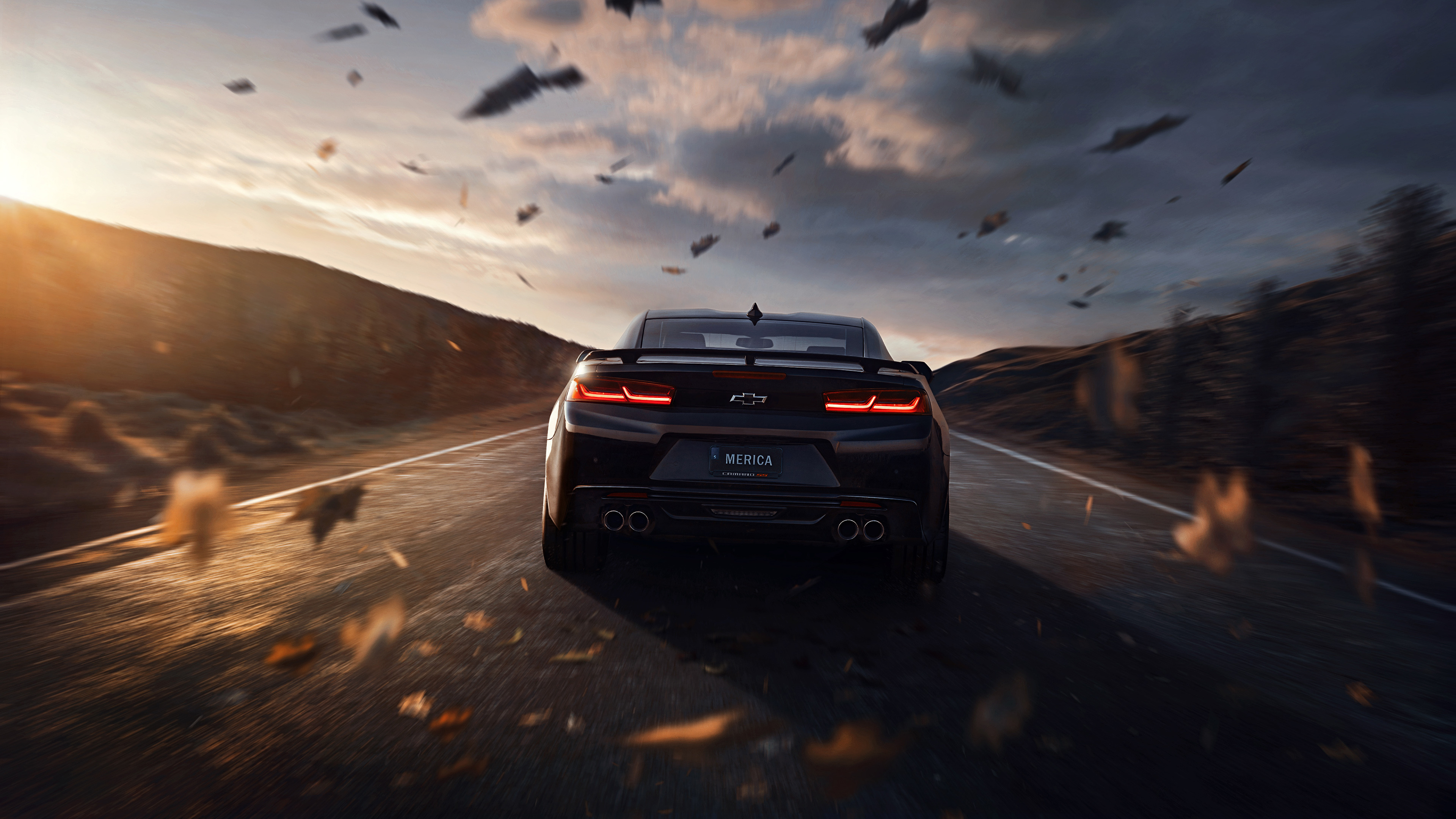 3840x2160 Chevrolet Camaro SS Rear 4K ,HD 4k Wallpapers,Images ...