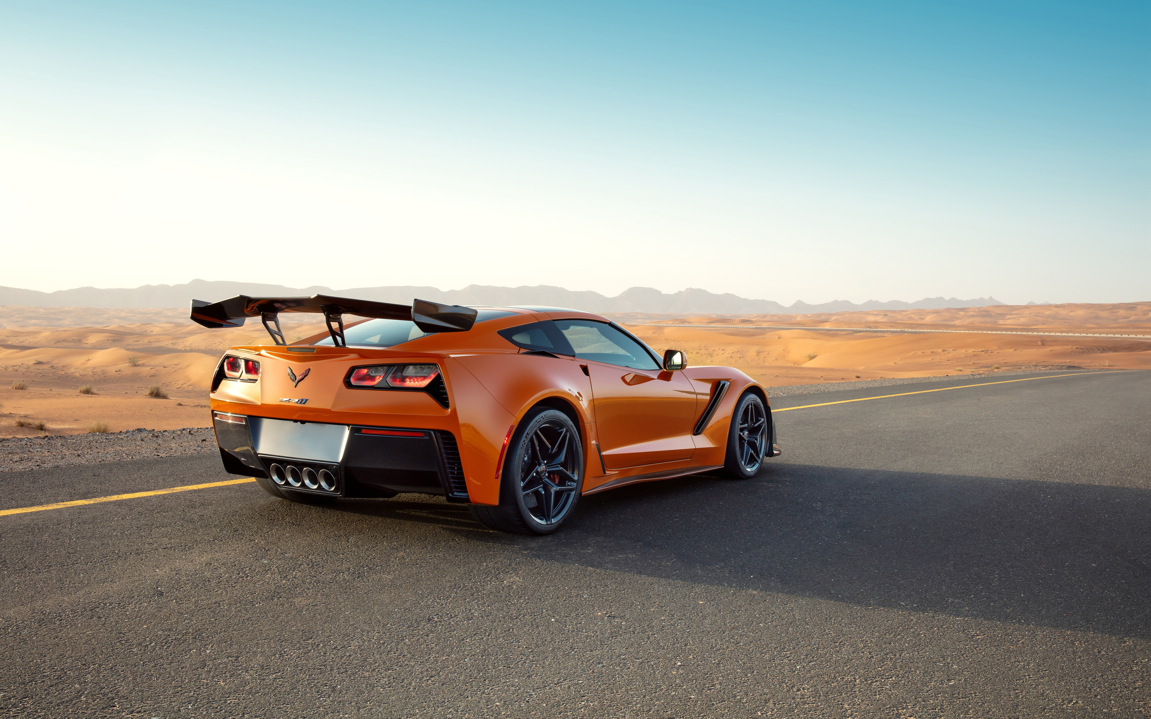 3840x2400 Chevrolet Corvette ZR1 2019 Rear 4K ,HD 4k Wallpapers,Images ...