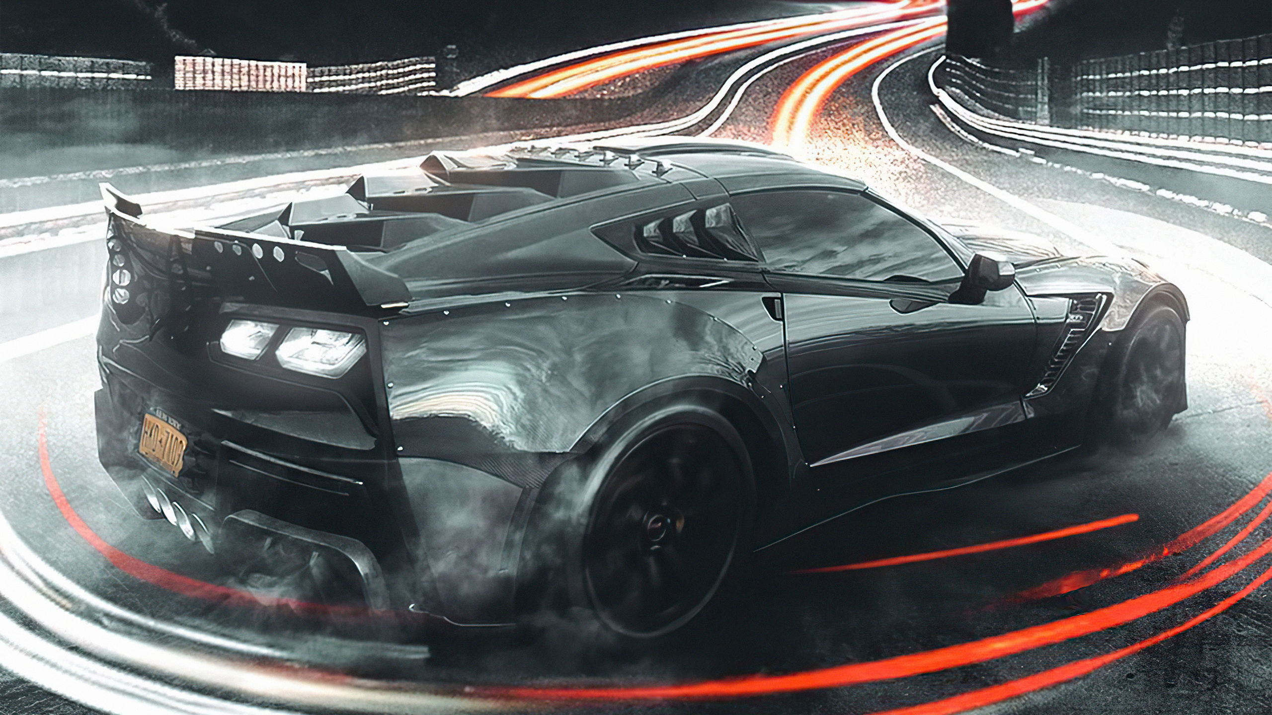 2560x1440 Chevy Corvette Bat Car 1440P Resolution ,HD 4k Wallpapers ...