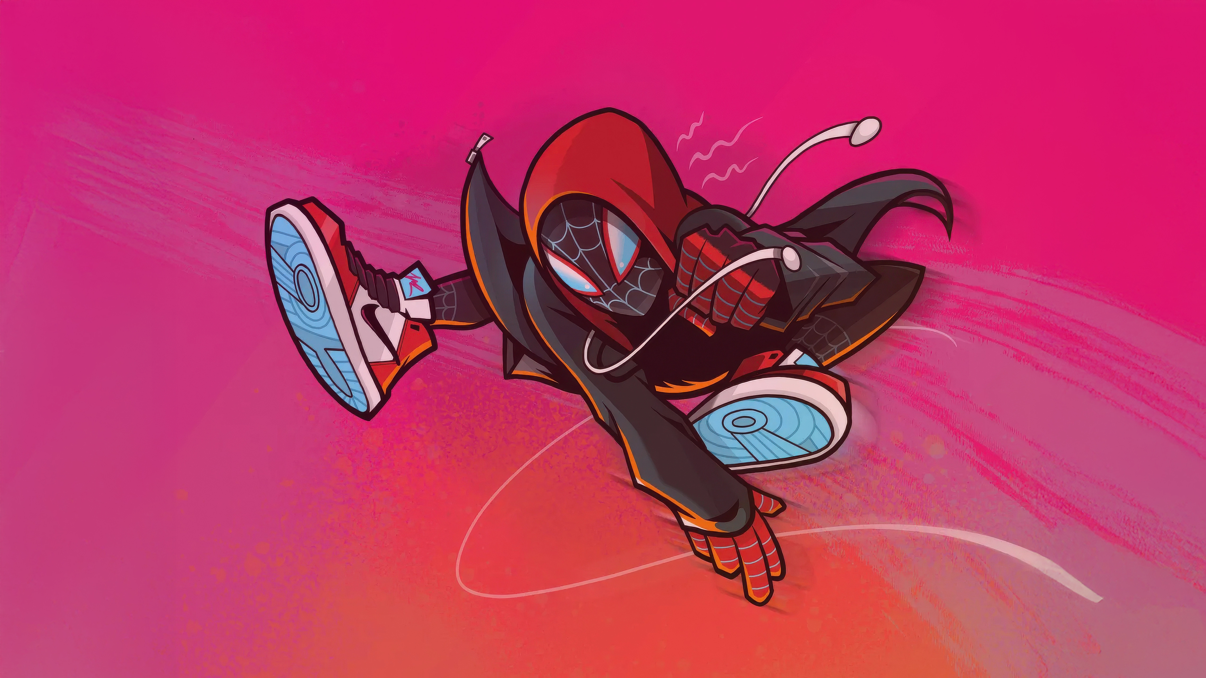 3840x2160 Chibi Miles Morales 4K ,HD 4k Wallpapers,Images,Backgrounds ...
