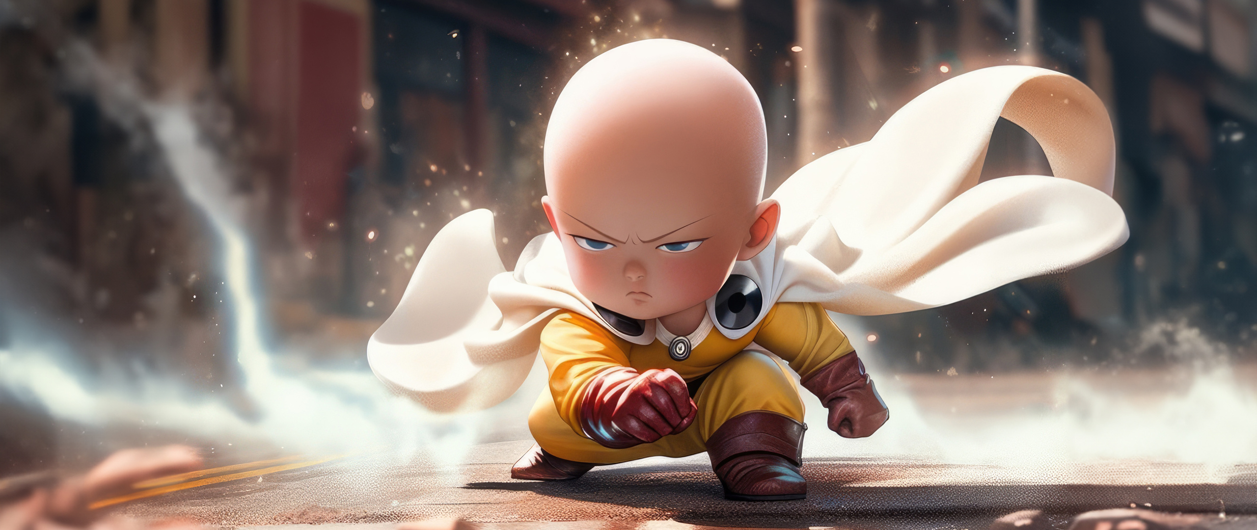 2560x1080 Chibi One Punch Man Wallpaper,2560x1080 Resolution HD 4k ...