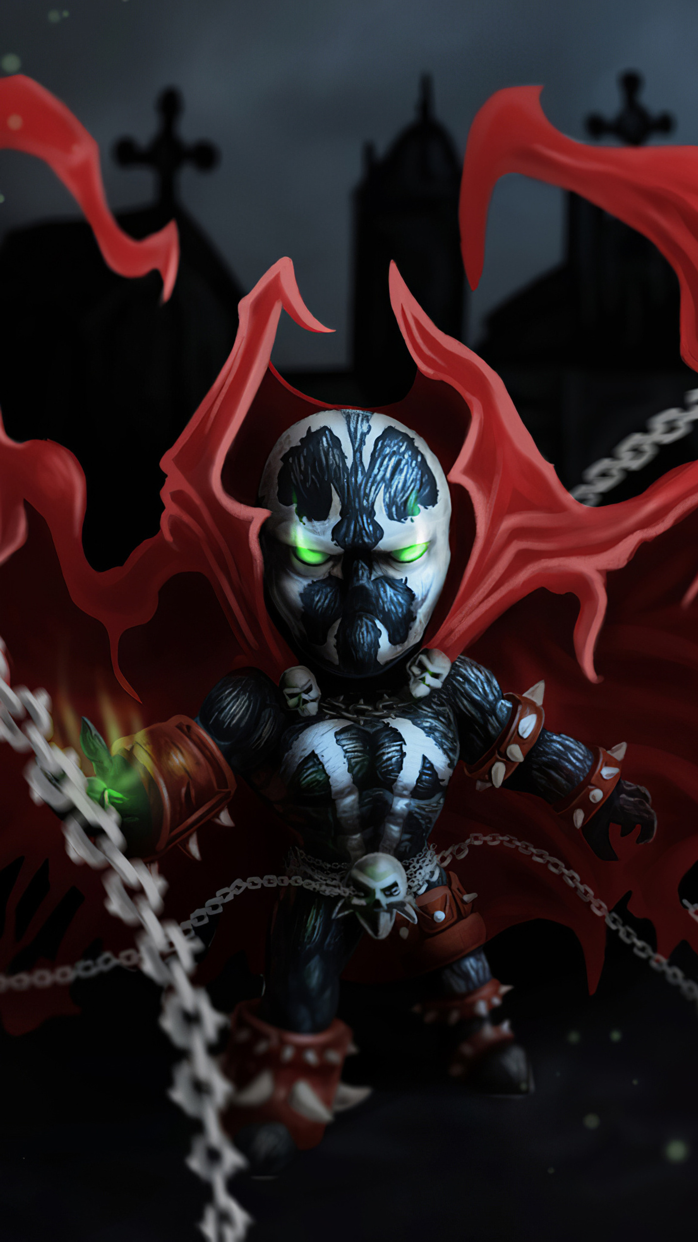 1440x2560 Chibi Spawn 4k Samsung Galaxy S6,S7 ,Google Pixel XL ,Nexus 6 ...