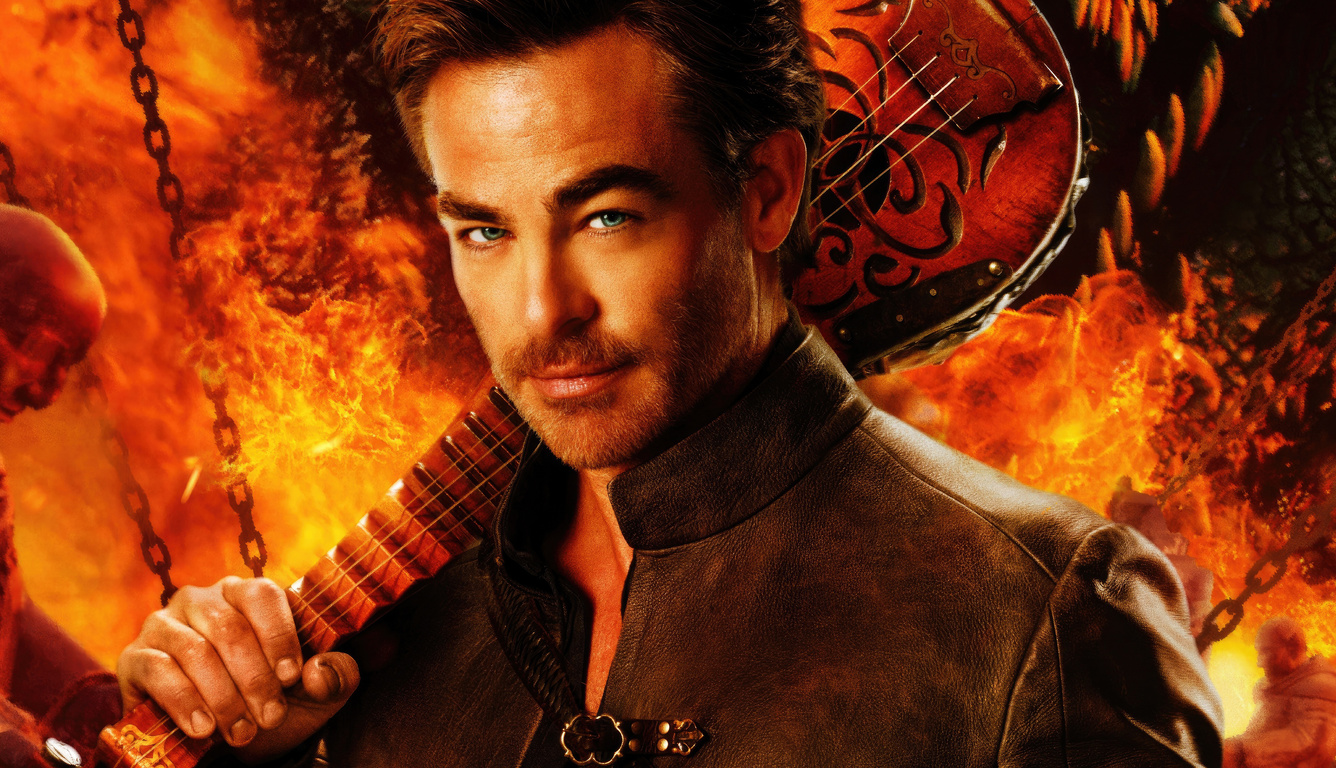 1336x768 Chris Pine As Edgin Darvis In Dungeons And Dragons Honor Among ...
