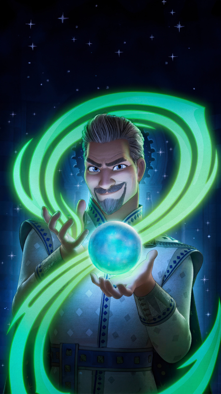 750x1334 Chris Pine As King Magnifico In Wish Movie iPhone 6, iPhone 6S ...