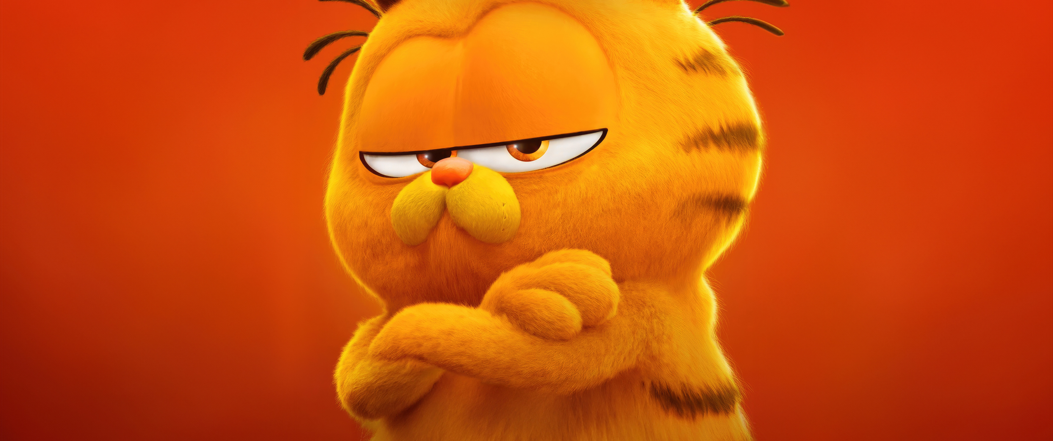 3440x1440 Chris Pratt As Garfield In The Garfield Movie UltraWide Quad ...