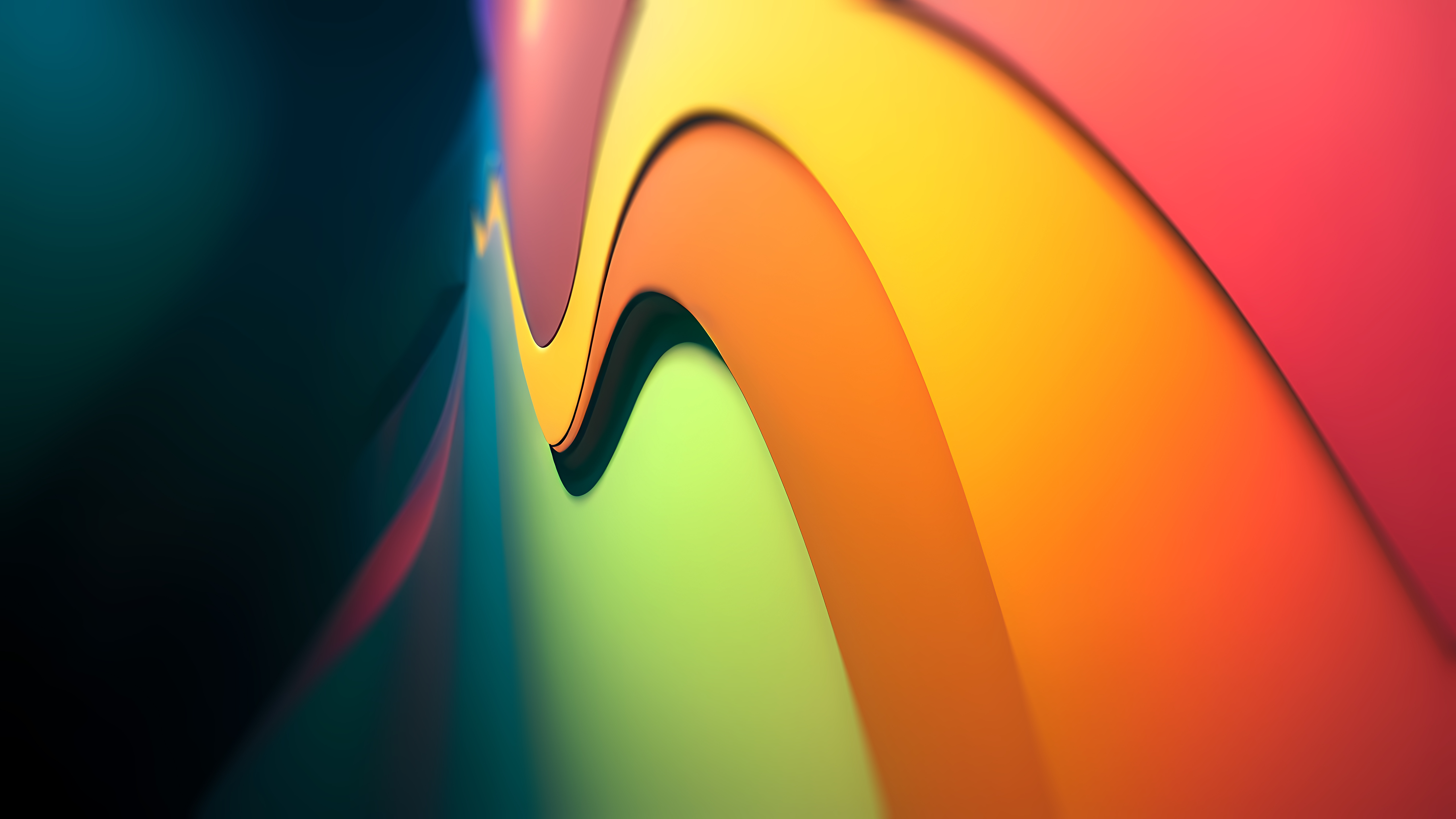 5120x2880 Chromatic Abstraction Symphony 5K ,HD 4k Wallpapers,Images ...