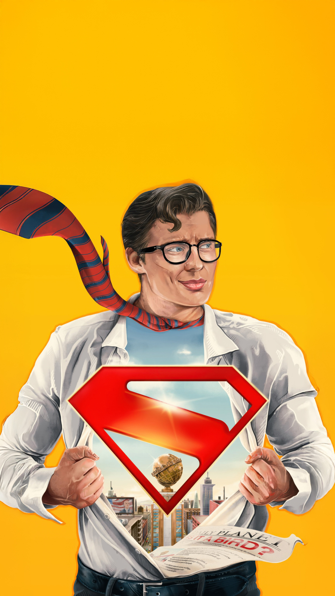 1080x1920 Clark Kent Disguise Iphone 7,6s,6 Plus, Pixel xl ,One Plus 3 ...