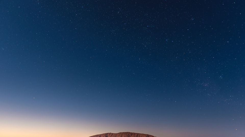 960x540 Clear Stars Sky Night Rock 5k 960x540 Resolution HD 4k ...