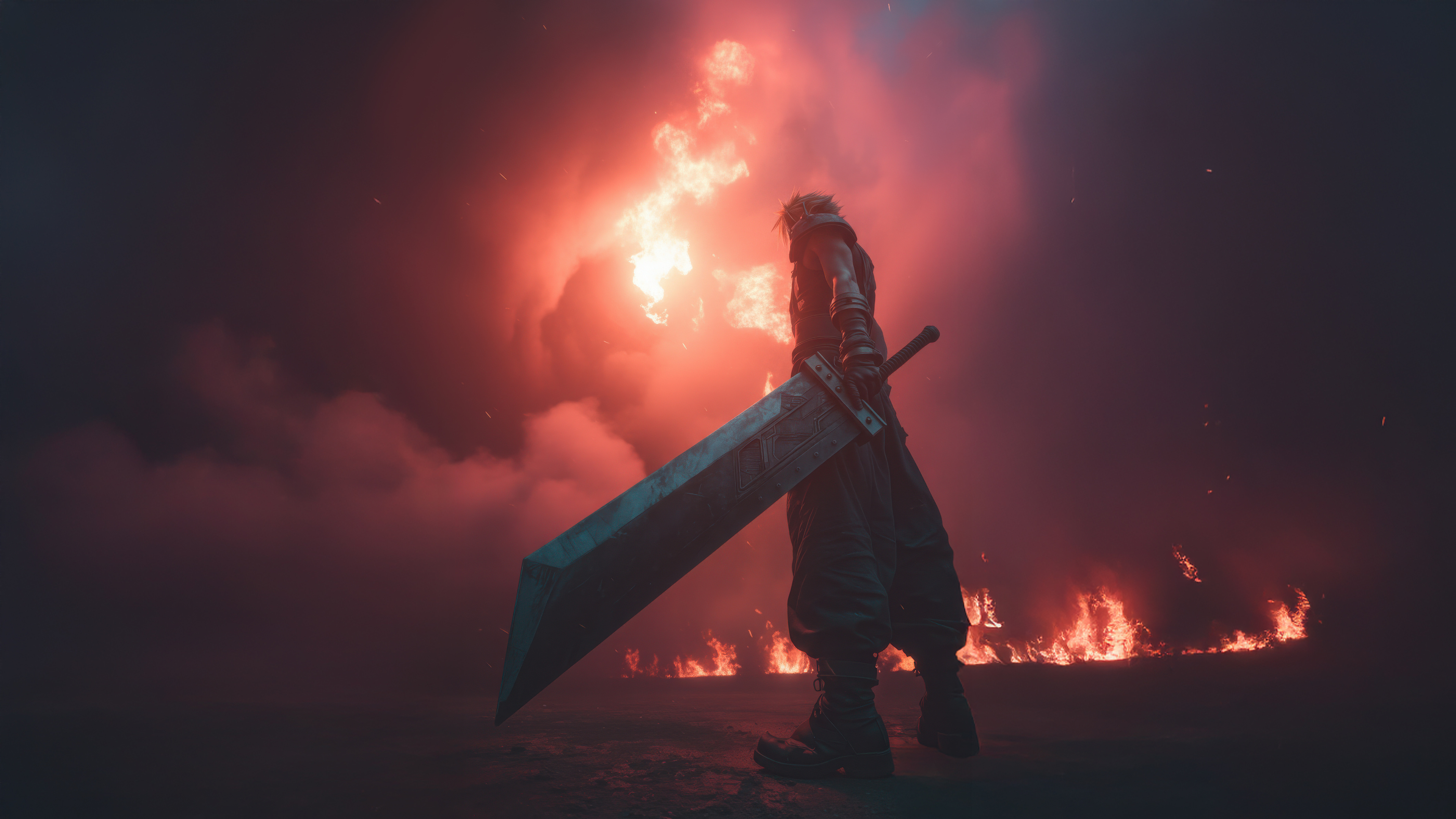 3840x2160 Cloud Strife Ex Soldier For Final Fantasy 2025 4K ,HD 4k ...