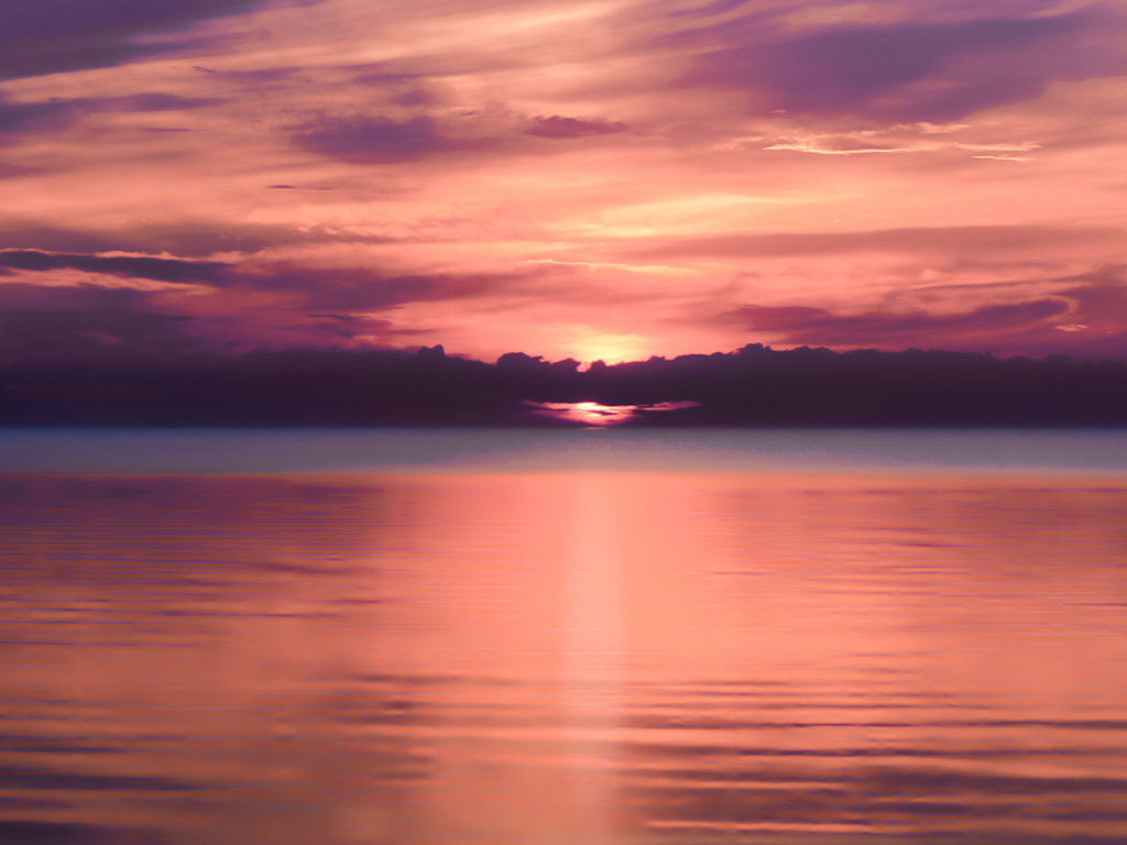 1024x768 Clouds Sunset Sea Wallpaper,1024x768 Resolution HD 4k ...