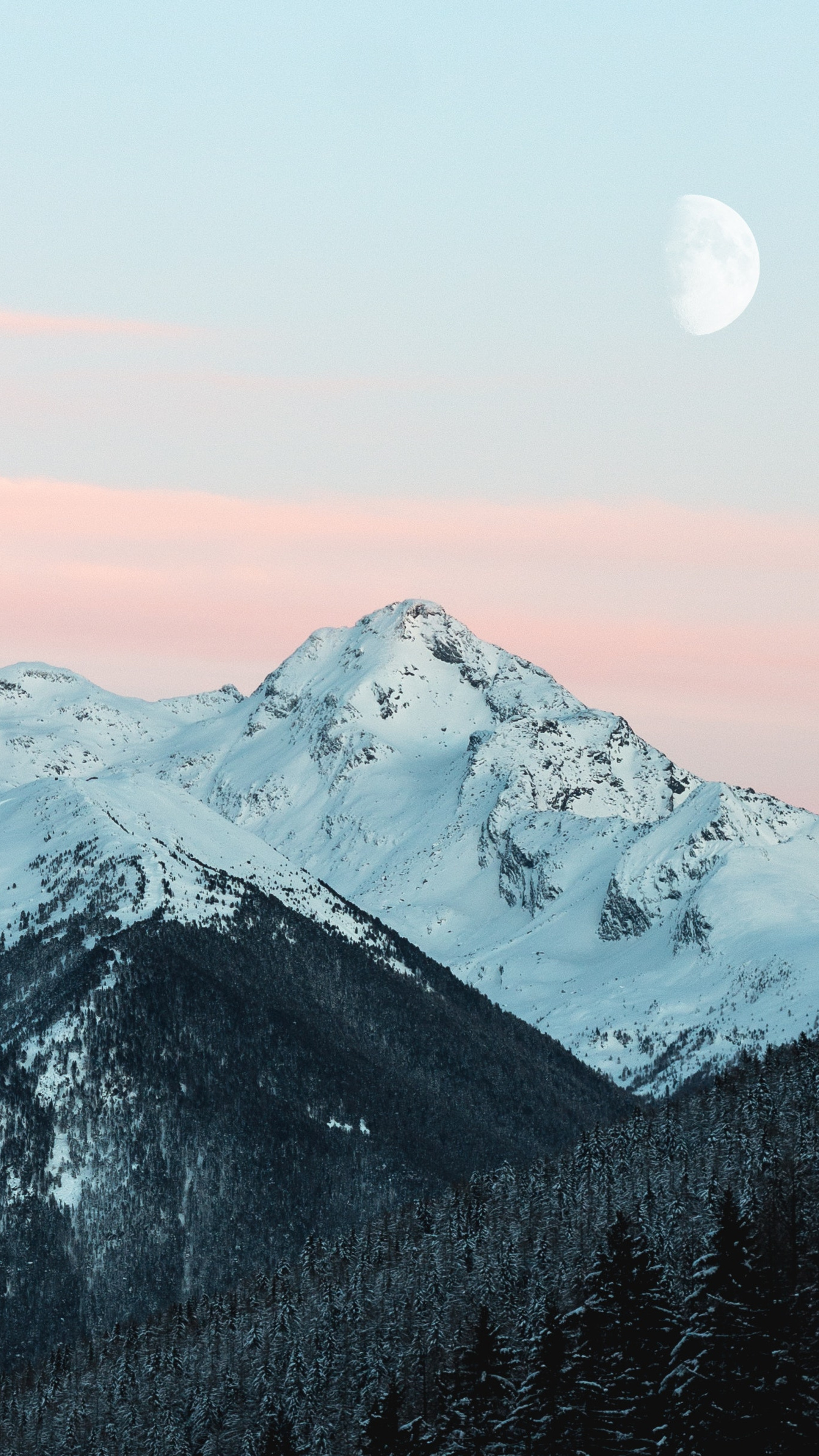 2160x3840 Cold Daylight Mountains Landscape 4k Sony Xperia X,XZ,Z5 ...