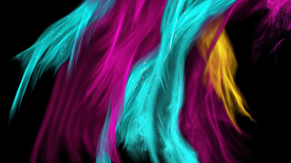 960x540 Colorful Feathers Abstract 4k 960x540 Resolution HD 4k ...
