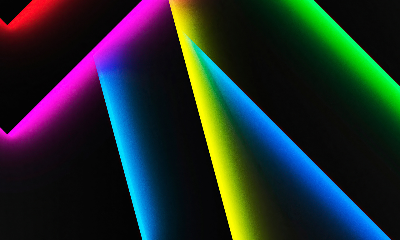1280x768 Colorful Lines Shapes Shadow 4k 1280x768 Resolution HD 4k ...