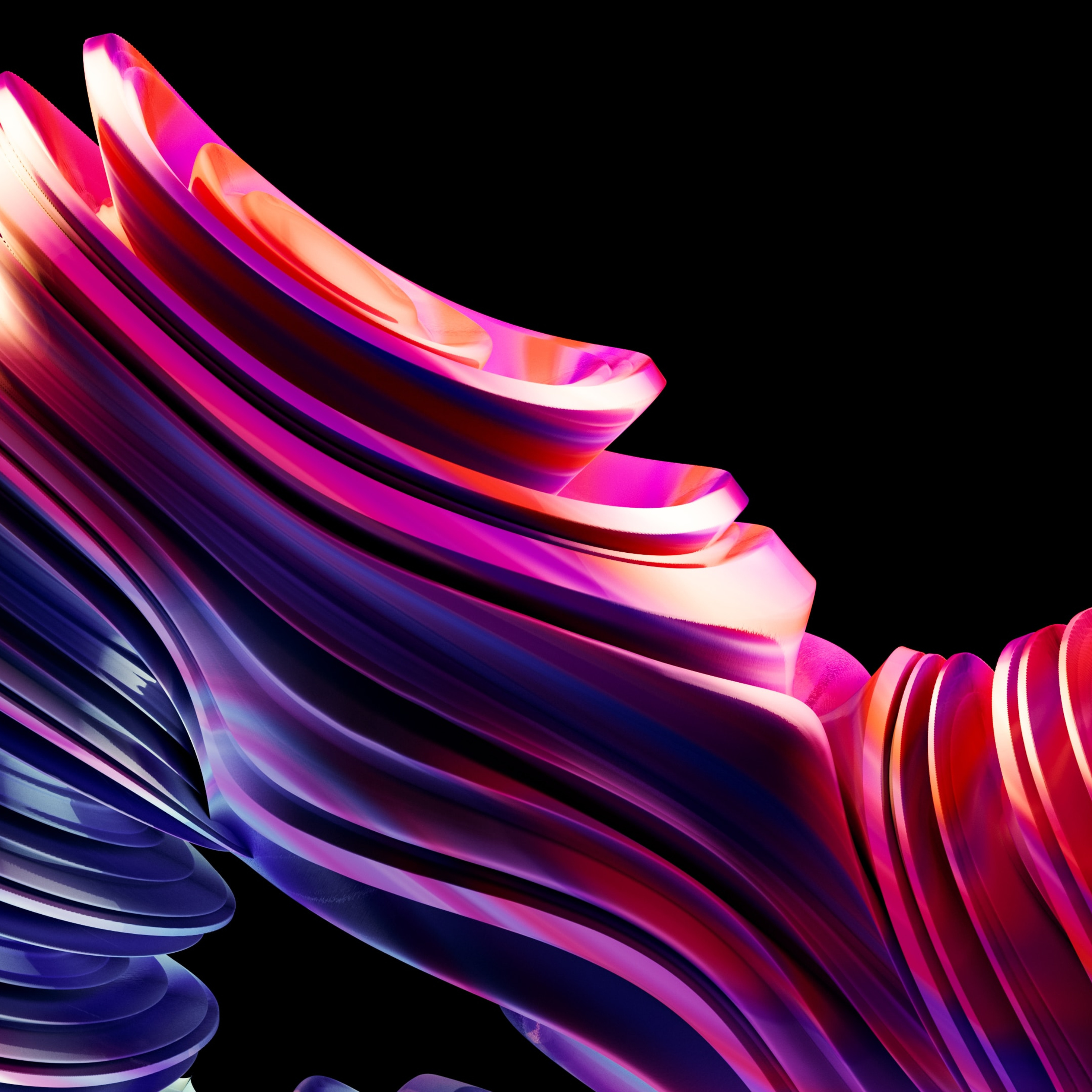 2932x2932 Colorful Moving Objects 4k Ipad Pro Retina Display ,HD 4k ...