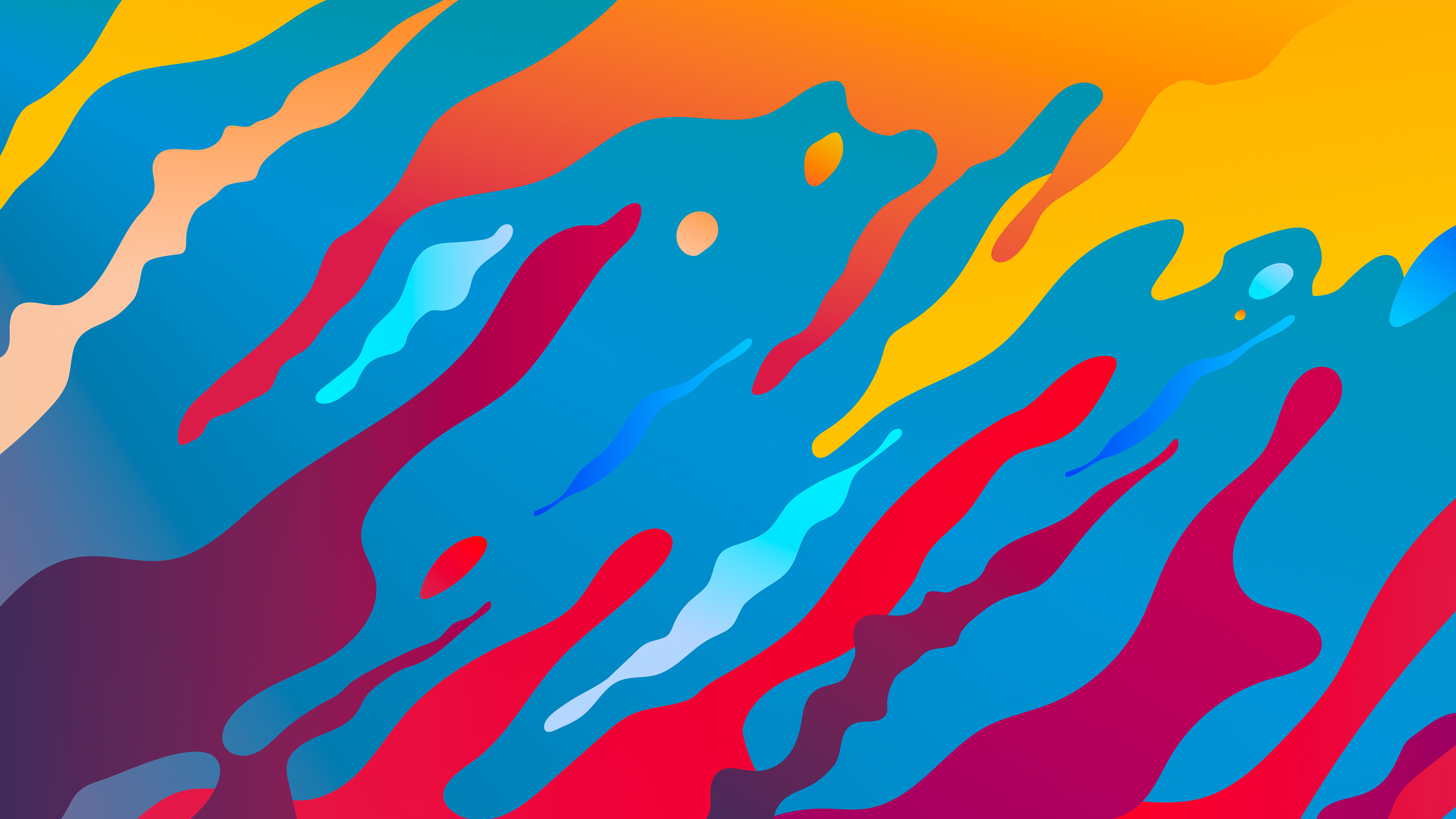 5120x2880 Colors Splash Abstract 8k 5K ,HD 4k Wallpapers,Images ...