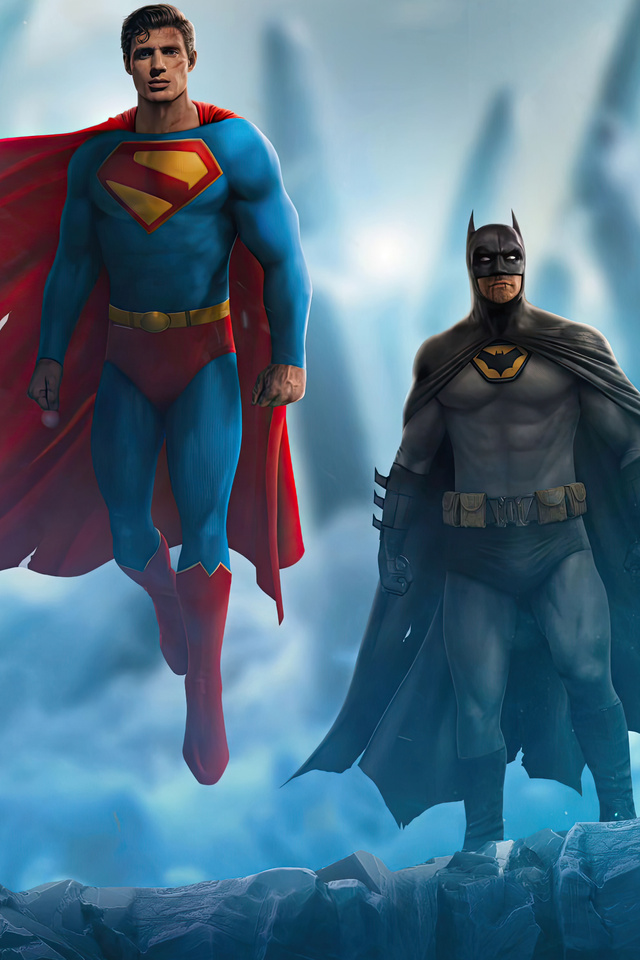 640x960 Comparative Analysis Of Batman And Superman iPhone 4, iPhone 4S ...