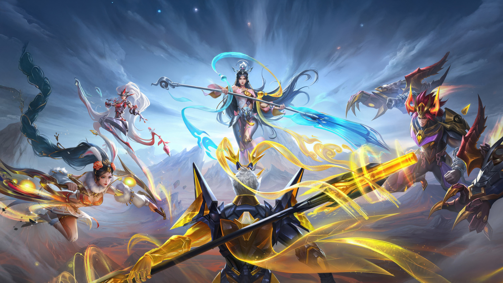 1600x900 Contra Returns Iron Fan Princess Kv Wallpaper,1600x900 ...