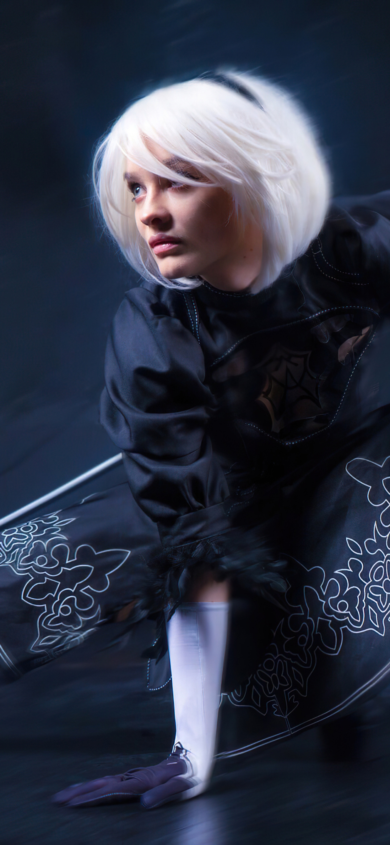 1242x2688 Cosplay 2b From Nier Automata Iphone Xs Max Hd 4k Wallpapers