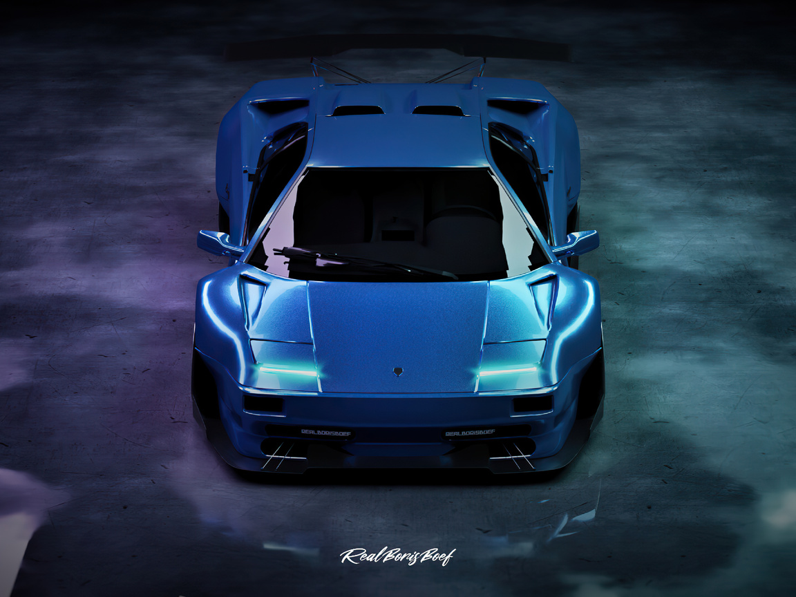 1152x864 Custom Widebody Lamborghini Diablo Wallpaper,1152x864 ...
