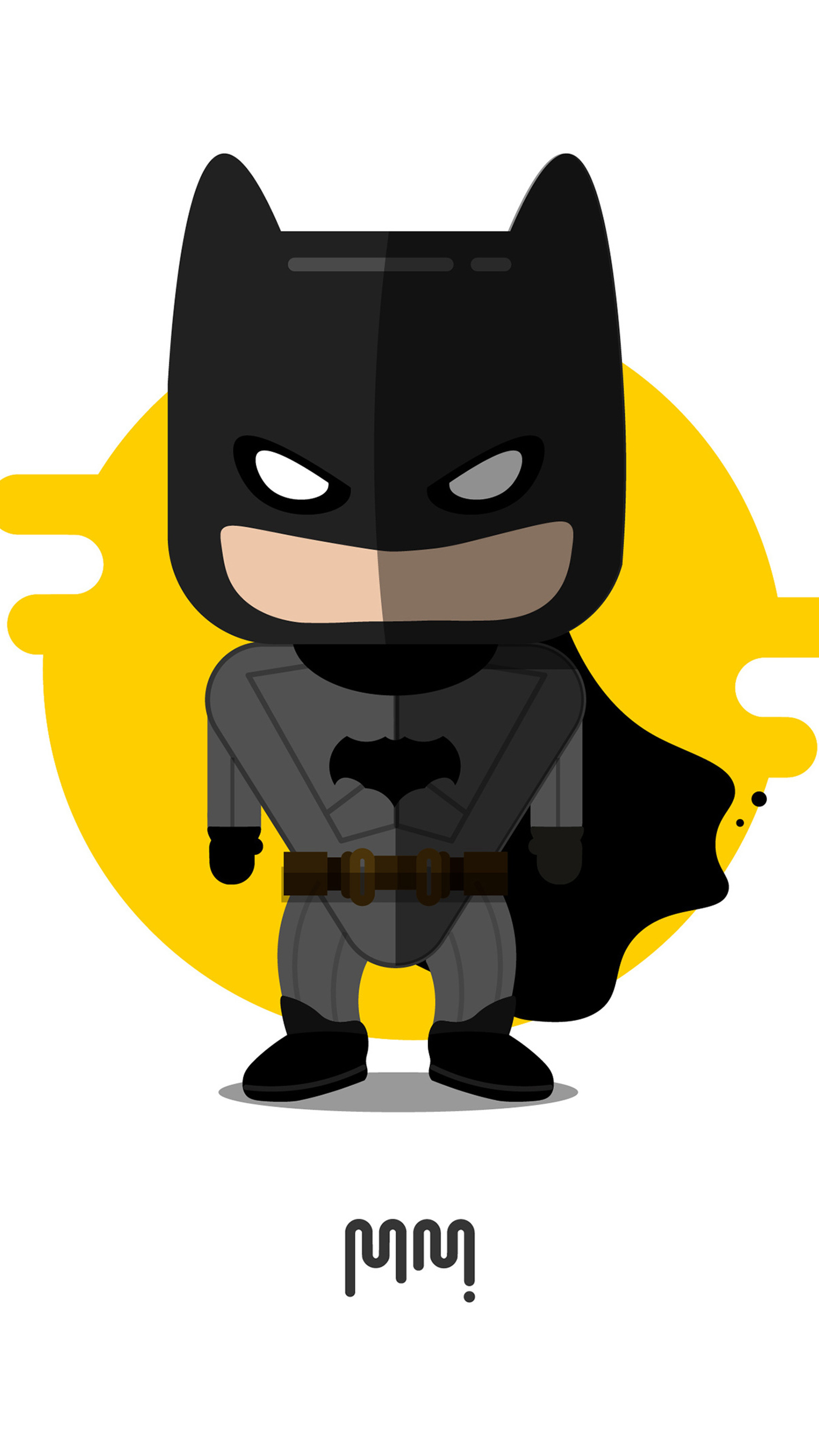 2160x3840 Cute Little Batman Minimalism 4k Sony Xperia X,XZ,Z5 Premium ...
