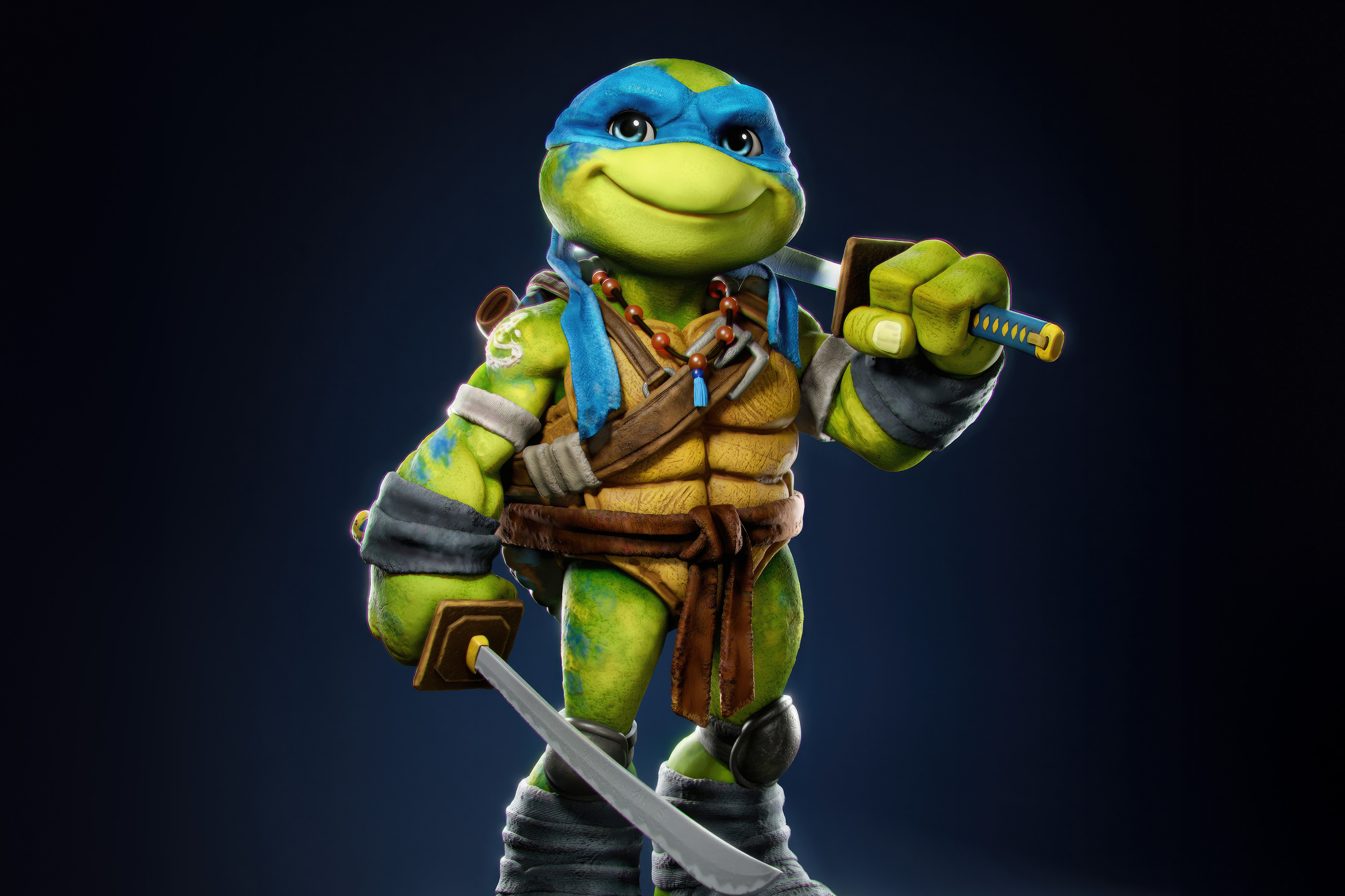 3840x2560 Cute Tmnt Leonardo 3840x2560 Resolution HD 4k Wallpapers ...