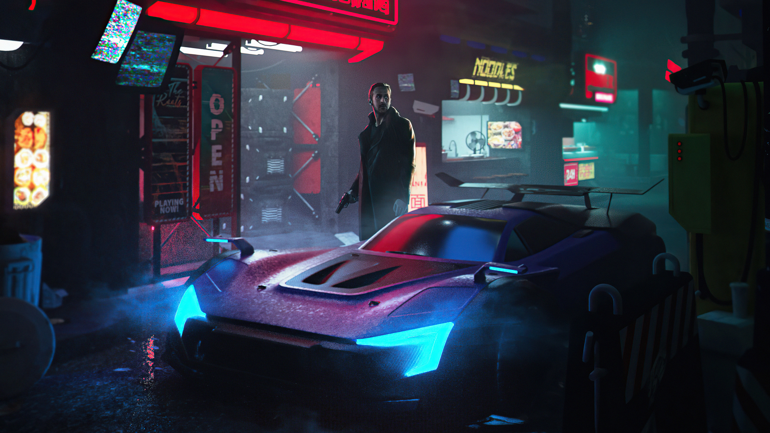 2560x1440 Cyber City Blade Runner 5k 1440P Resolution ,HD 4k Wallpapers ...