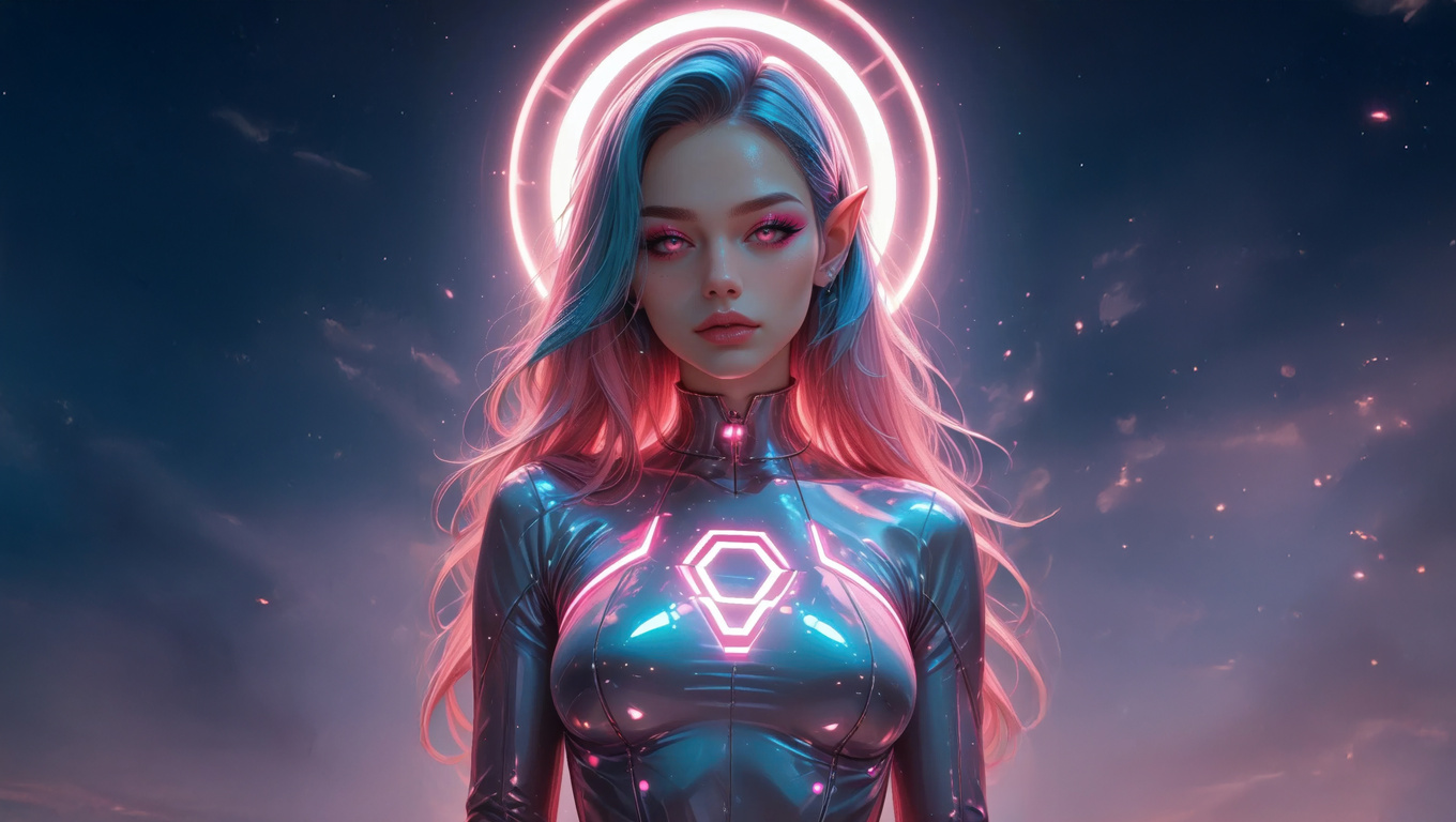 1360x768 Cyber Elf Princess Laptop HD ,HD 4k Wallpapers,Images ...