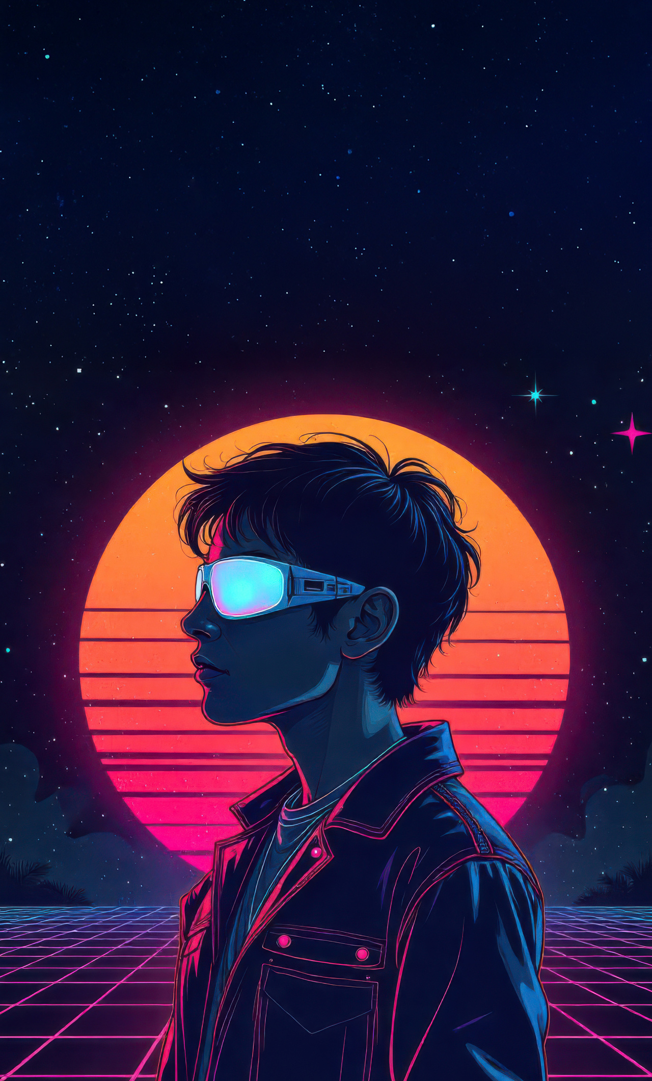 1280x2120 Cyber Horizon The Future Awaits iPhone 6+ ,HD 4k Wallpapers ...