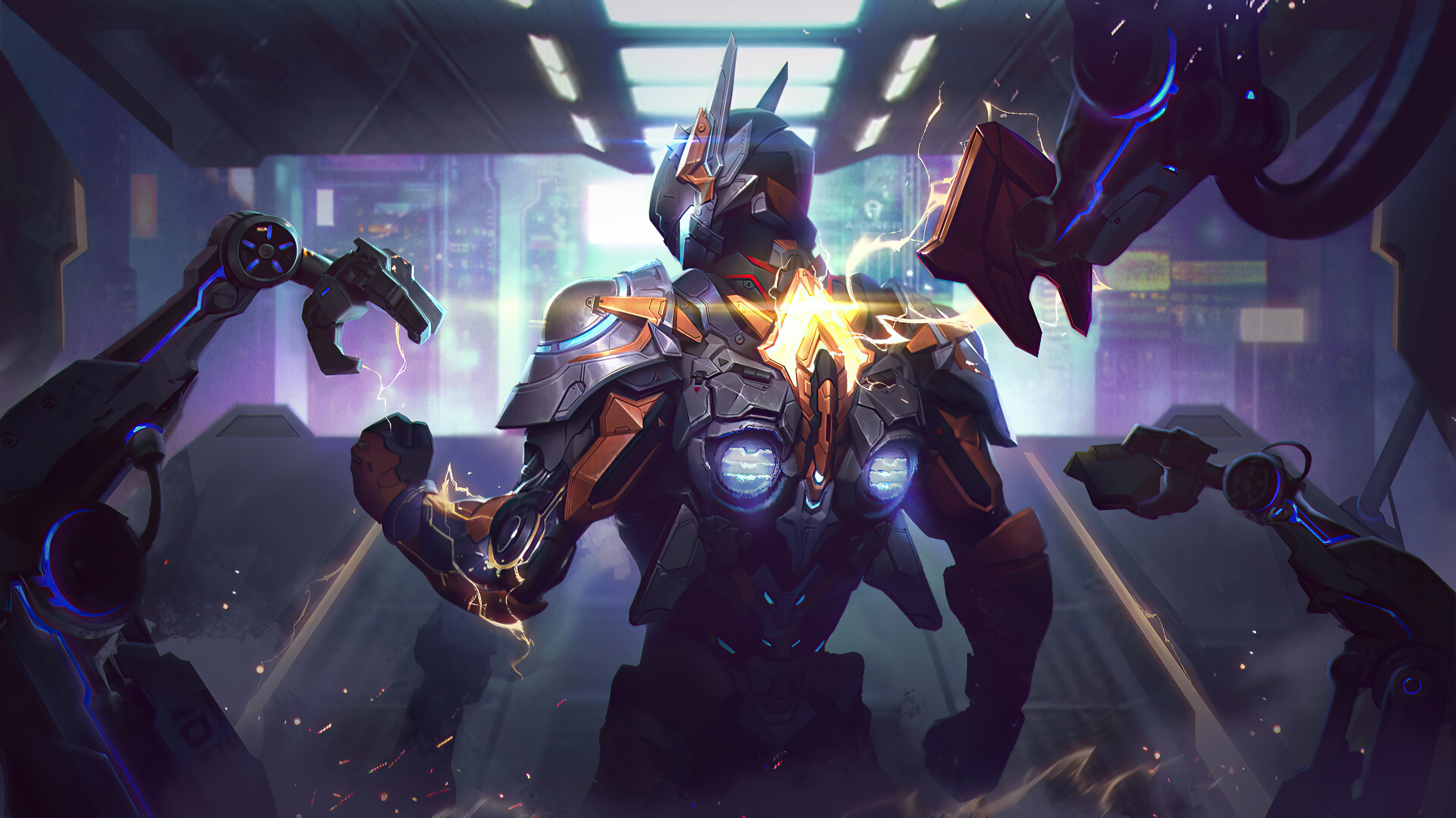 2560x1440 Cyber Mecha 1440P Resolution ,HD 4k Wallpapers,Images ...