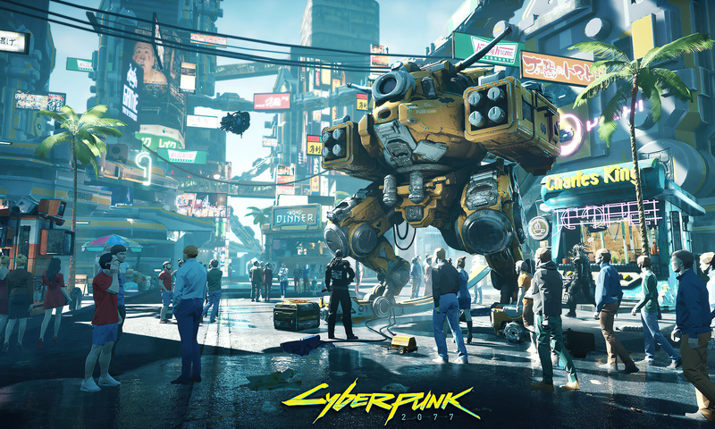 800x480 Cyberpunk 2077 City Game 800x480 Resolution HD 4k Wallpapers ...