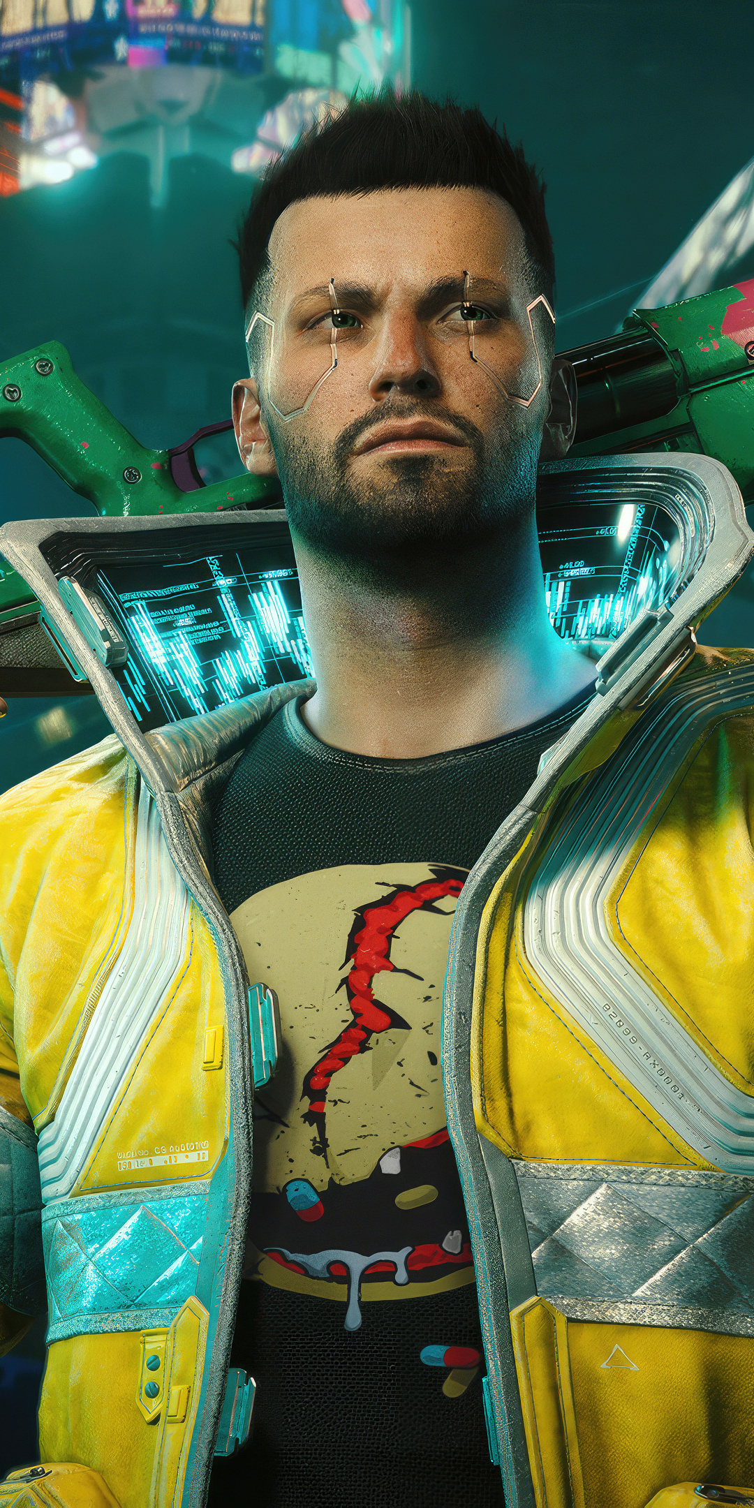 1080x2160 Cyberpunk 2077 Edgerunners Character 4k One Plus 5T,Honor 7x ...