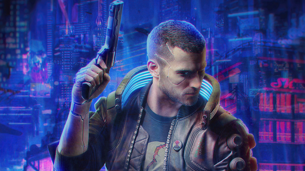1024x576 Cyberpunk 2077 Fan Poster 1024x576 Resolution HD 4k Wallpapers ...