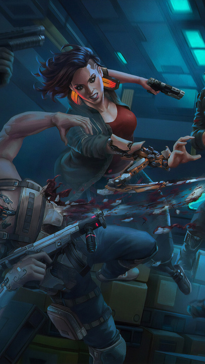 412x732 Cyberpunk Crew 412x732 Resolution HD 4k Wallpapers, Images ...