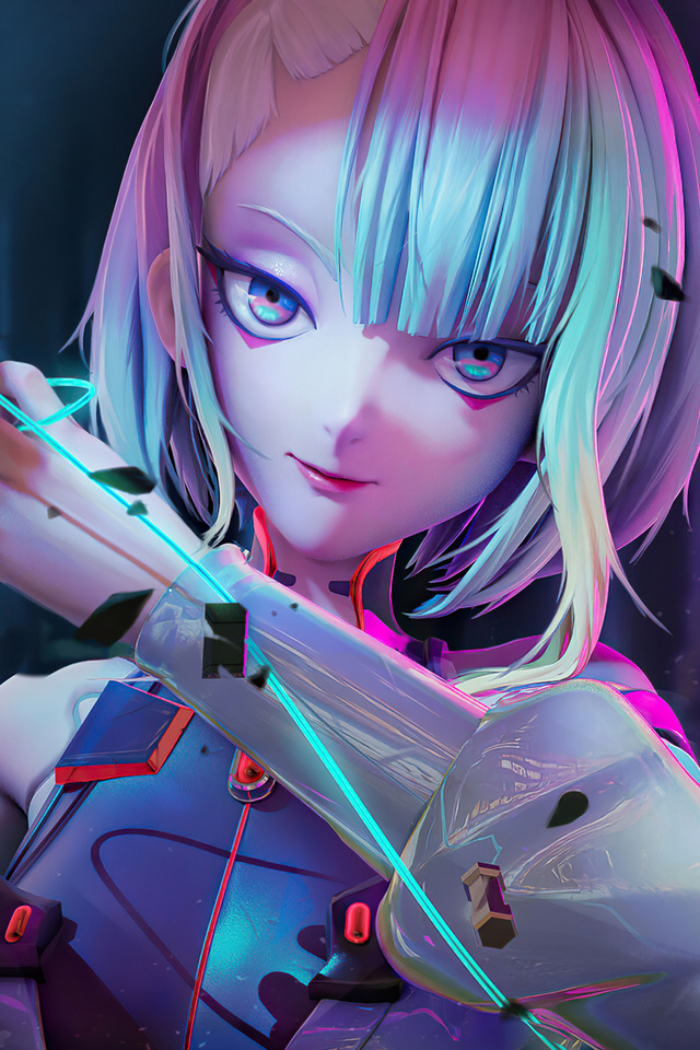 640x960 Cyberpunk Edgerunners 4k iPhone 4, iPhone 4S HD 4k Wallpapers ...