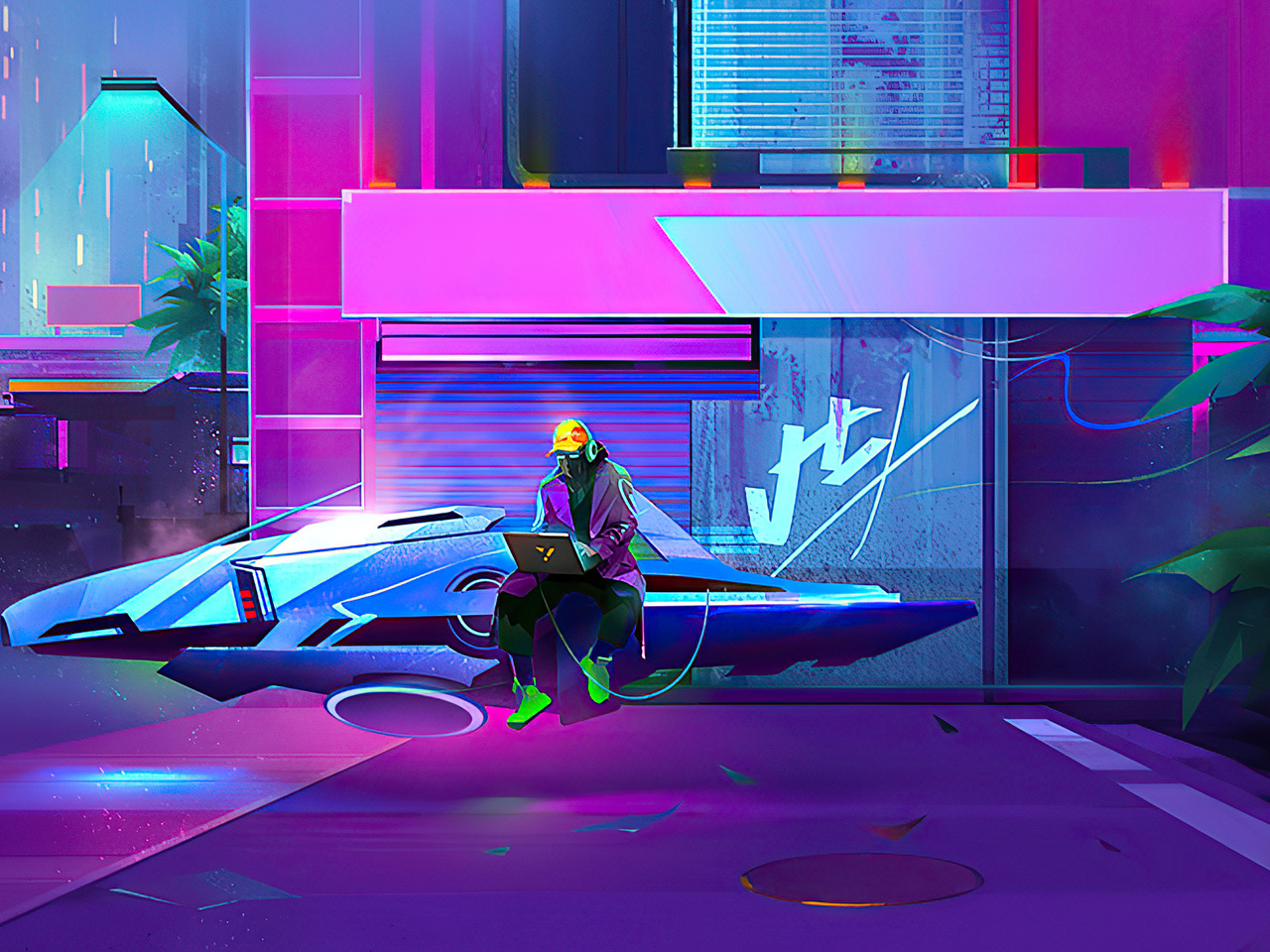 1280x960 Cyberpunk Hacker Time 1280x960 Resolution HD 4k Wallpapers ...