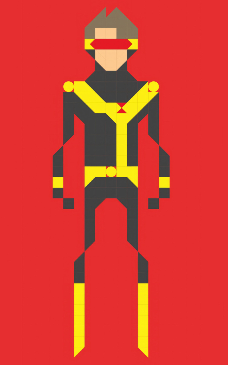 800x1280 Cyclops Pixel Artwork 5k Nexus 7,Samsung Galaxy Tab 10,Note ...
