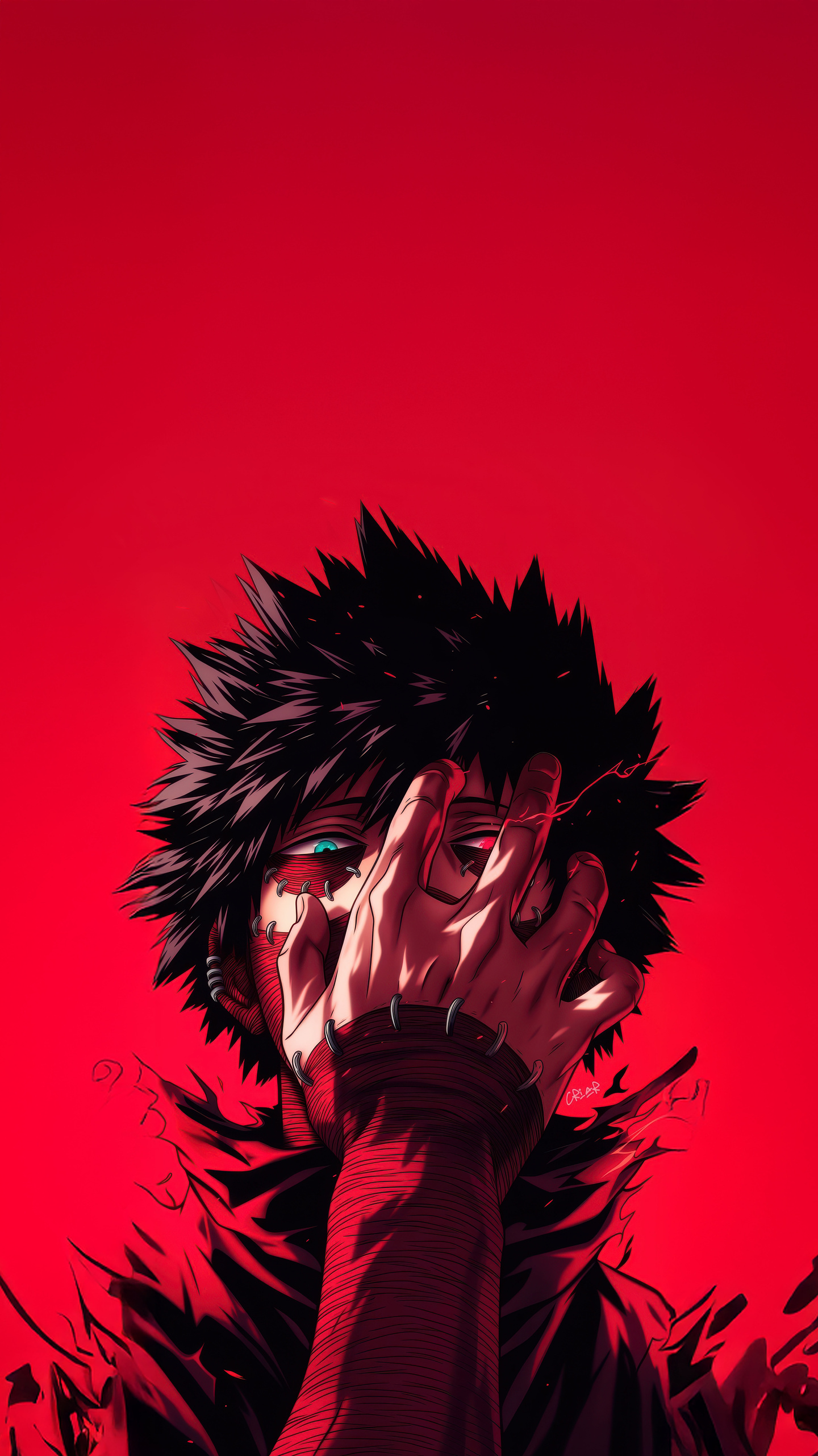 1440x2560 Dabi From My Hero Academia Samsung Galaxy S6,S7 ,Google Pixel ...