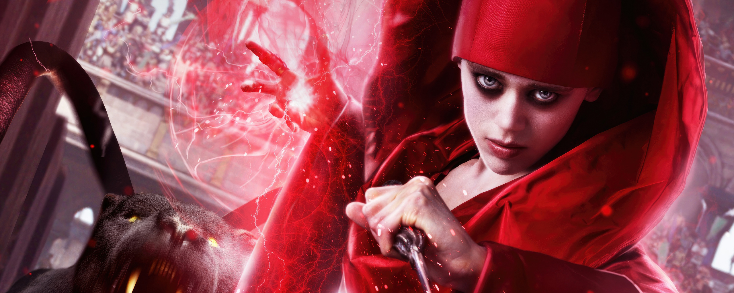 2560x1024 Daisy Head As Sofina In Dungeons And Dragons Honor Among ...