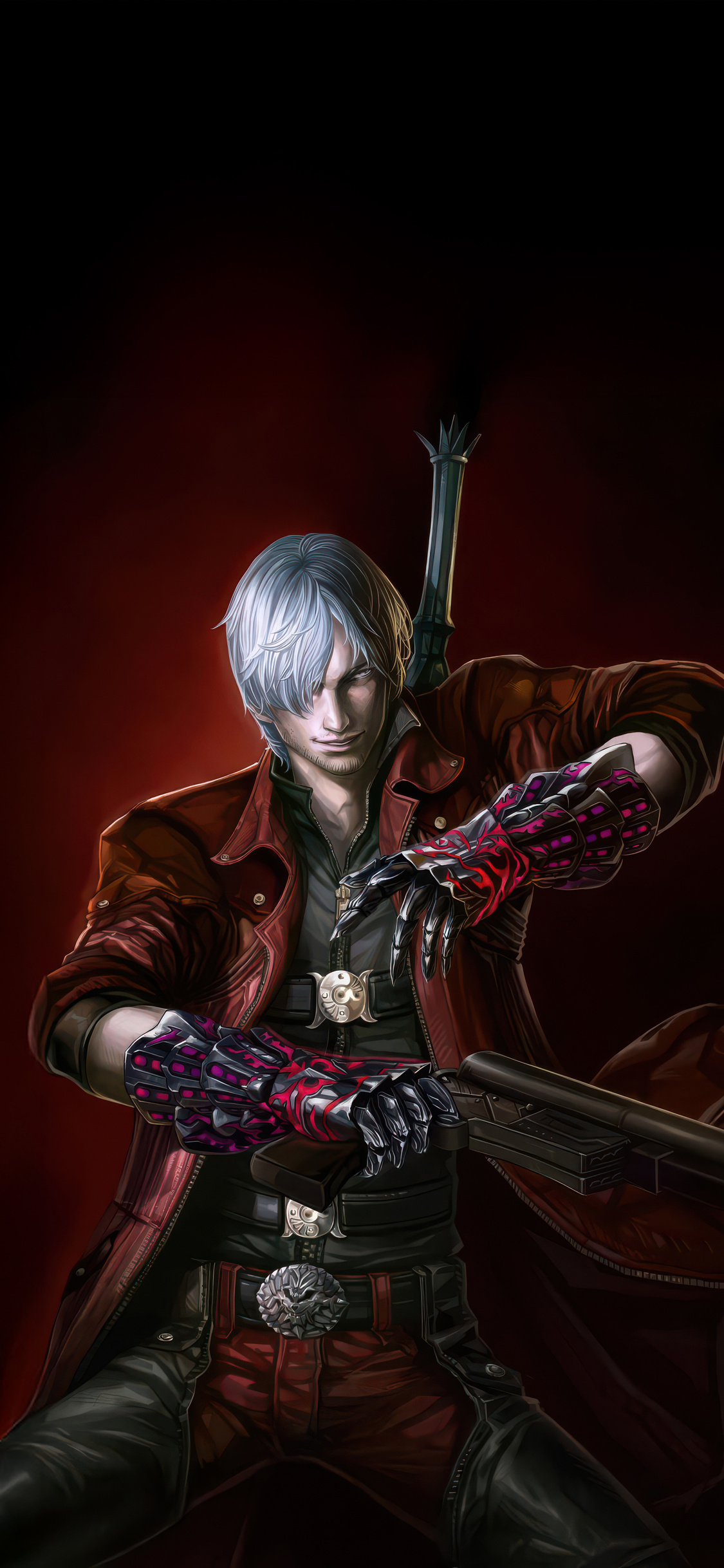 1125x2436 Dante The Legendary Demon Slayer Iphone XS,Iphone 10,Iphone X ...