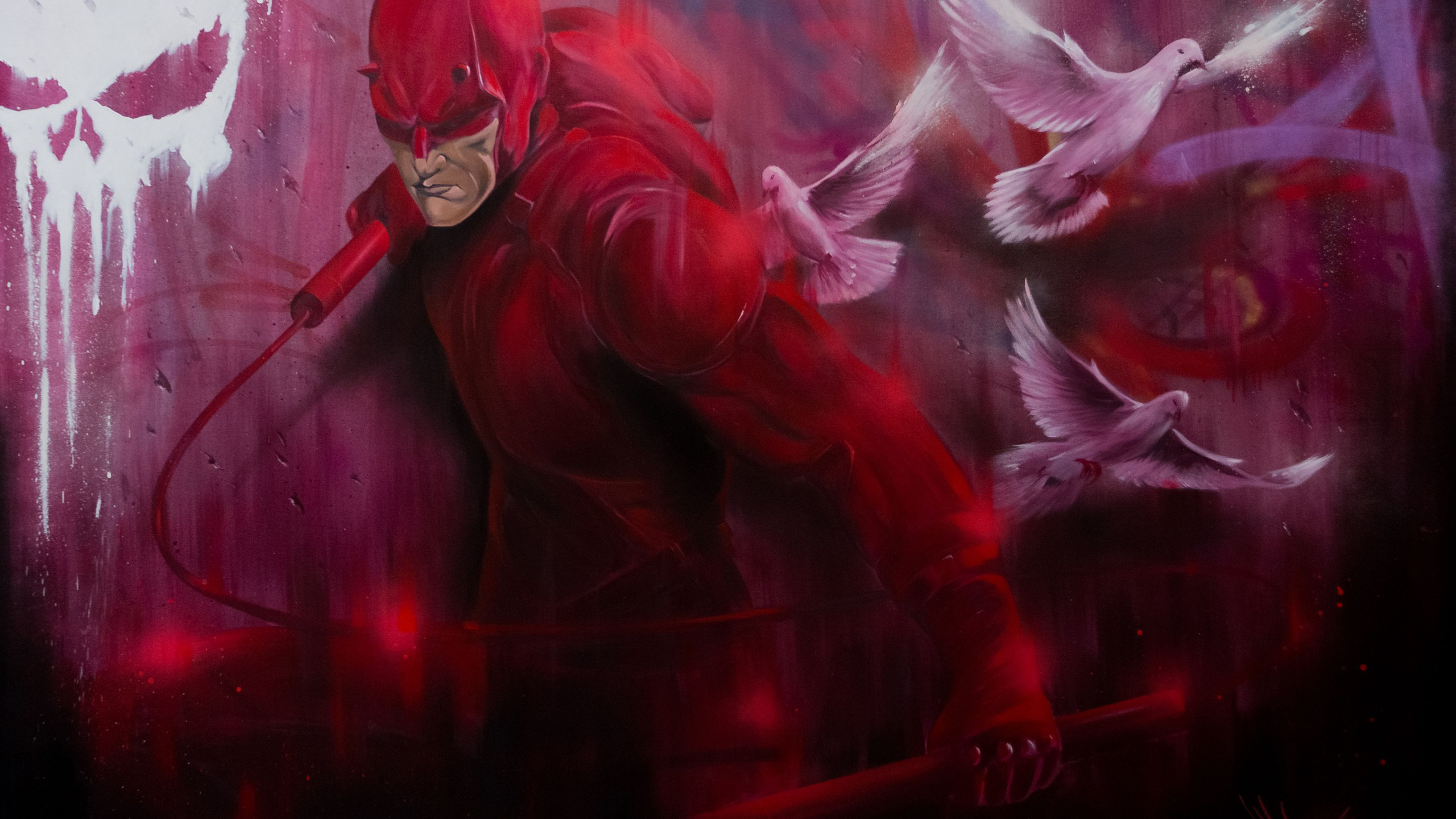 2560x1440 Daredevil Artwork 1440P Resolution ,HD 4k Wallpapers,Images ...