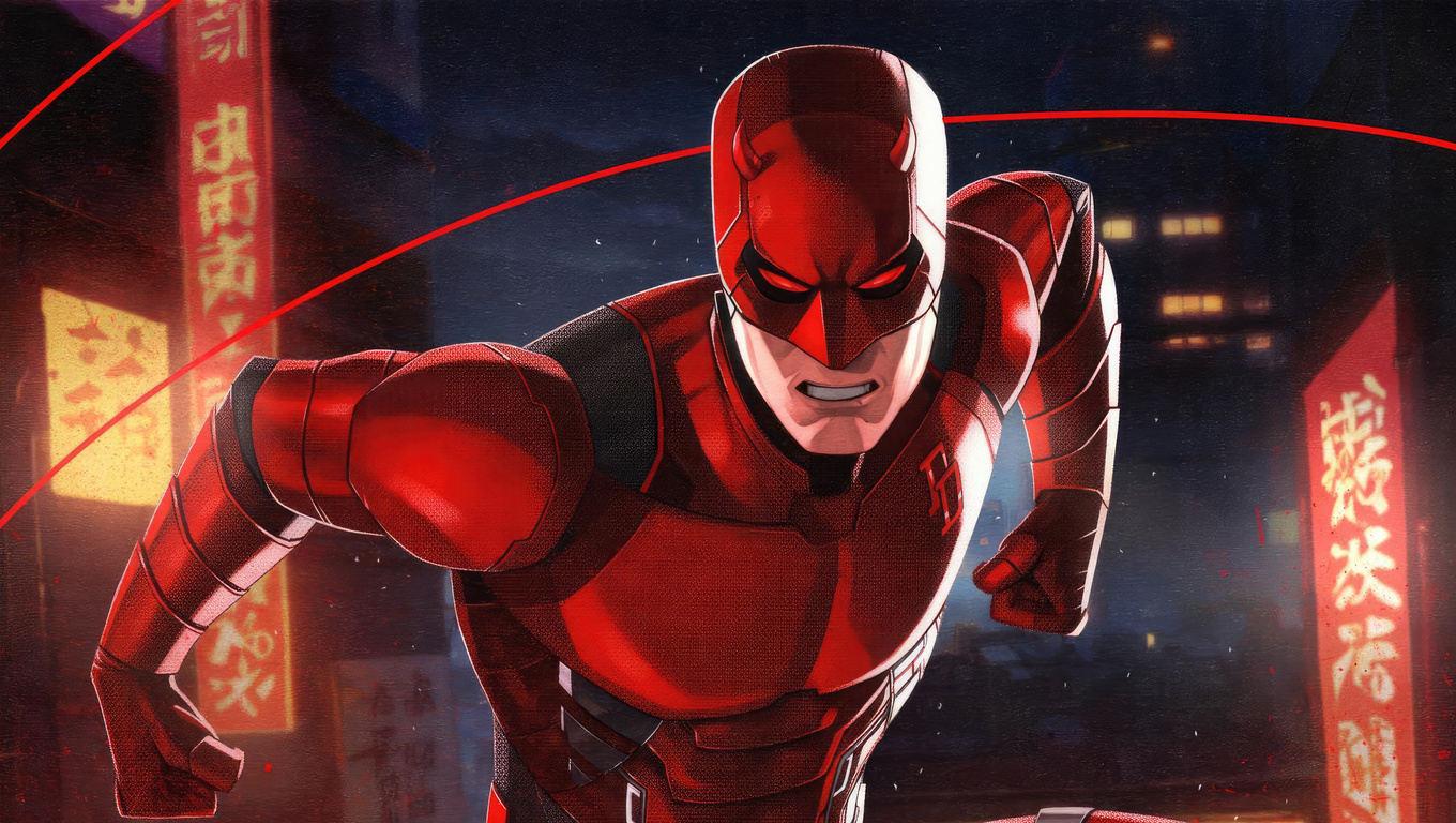 1360x768 Daredevil Born Again 4k Art Laptop HD ,HD 4k Wallpapers,Images ...