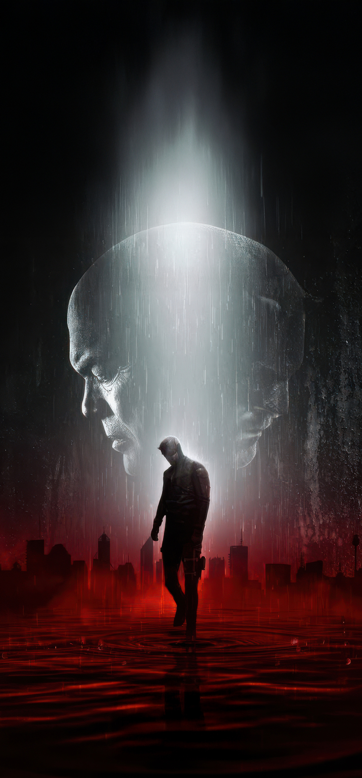 1242x2668 Daredevil Born Again Blood And Justice Iphone XS MAX ,HD 4k ...