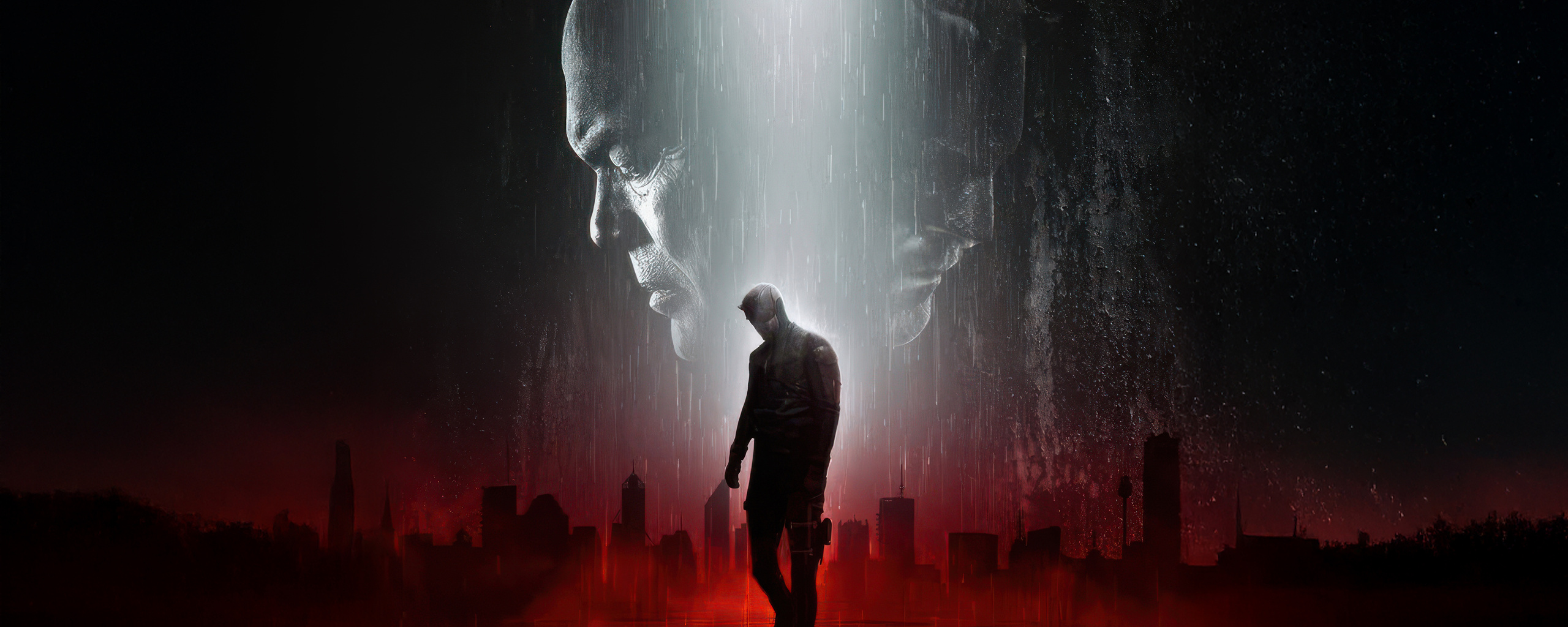 2560x1024 Daredevil Born Again Blood And Justice Wallpaper,2560x1024 ...