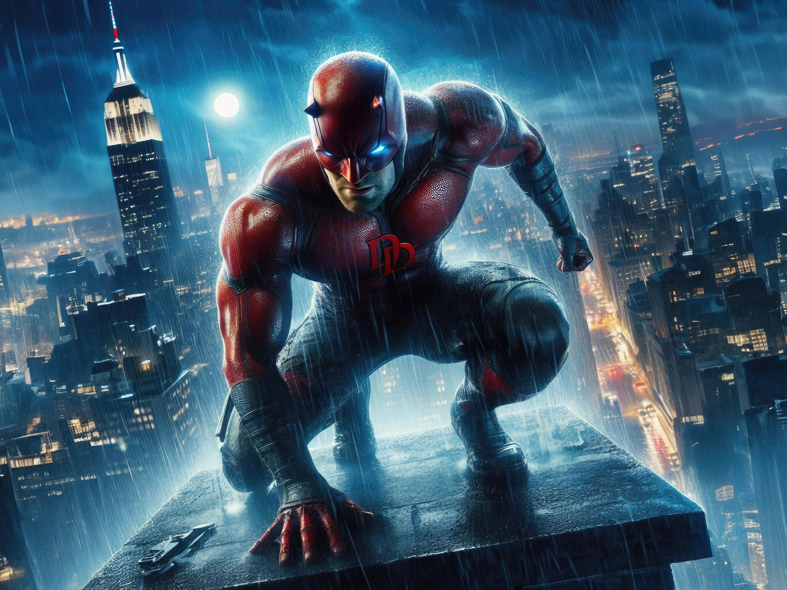 1600x1200 Daredevil Dynamic Pose Wallpaper,1600x1200 Resolution HD 4k ...