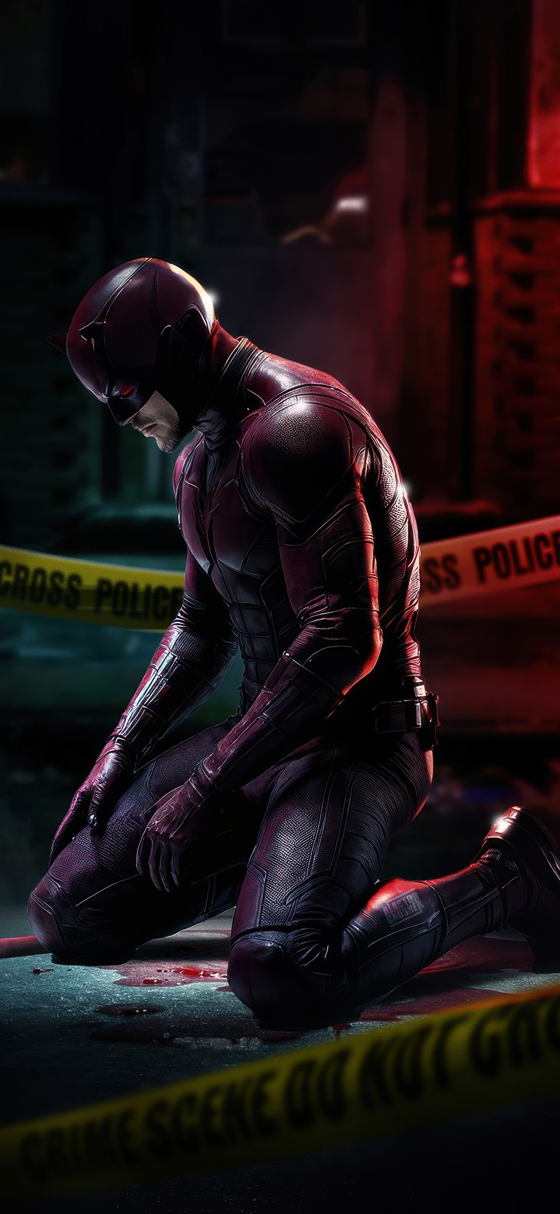 1125x2436 Daredevil In The Dark Iphone XS,Iphone 10,Iphone X ,HD 4k ...