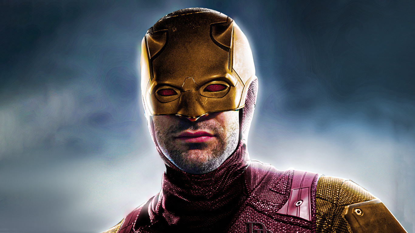 1366x768 Daredevil Red Yellow Suit Laptop HD ,HD 4k Wallpapers,Images ...