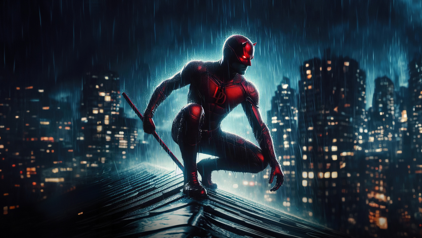 1360x768 Daredevil Rooftop Reverie Laptop HD ,HD 4k Wallpapers,Images ...