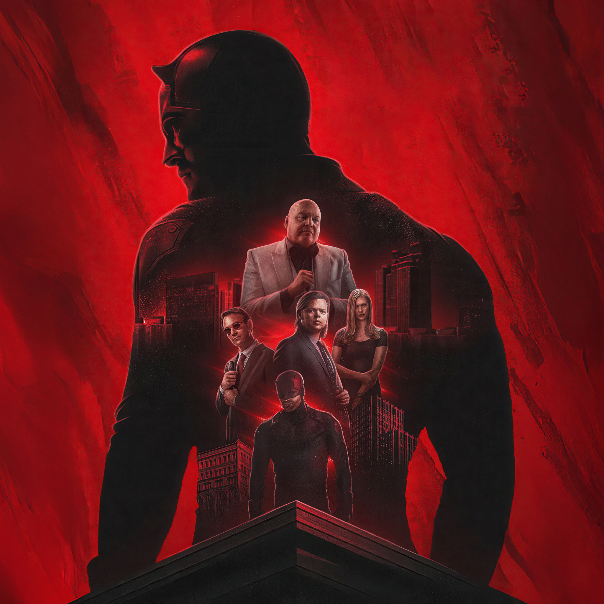 2048x2048 Daredevil The Devil In The Dark Ipad Air ,HD 4k Wallpapers ...