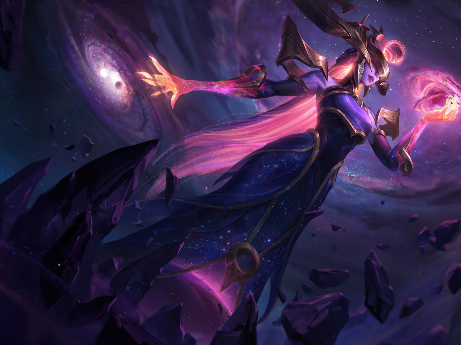 1600x1200 Dark Cosmic Lissandra League Of Legends 5k 1600x1200 ...
