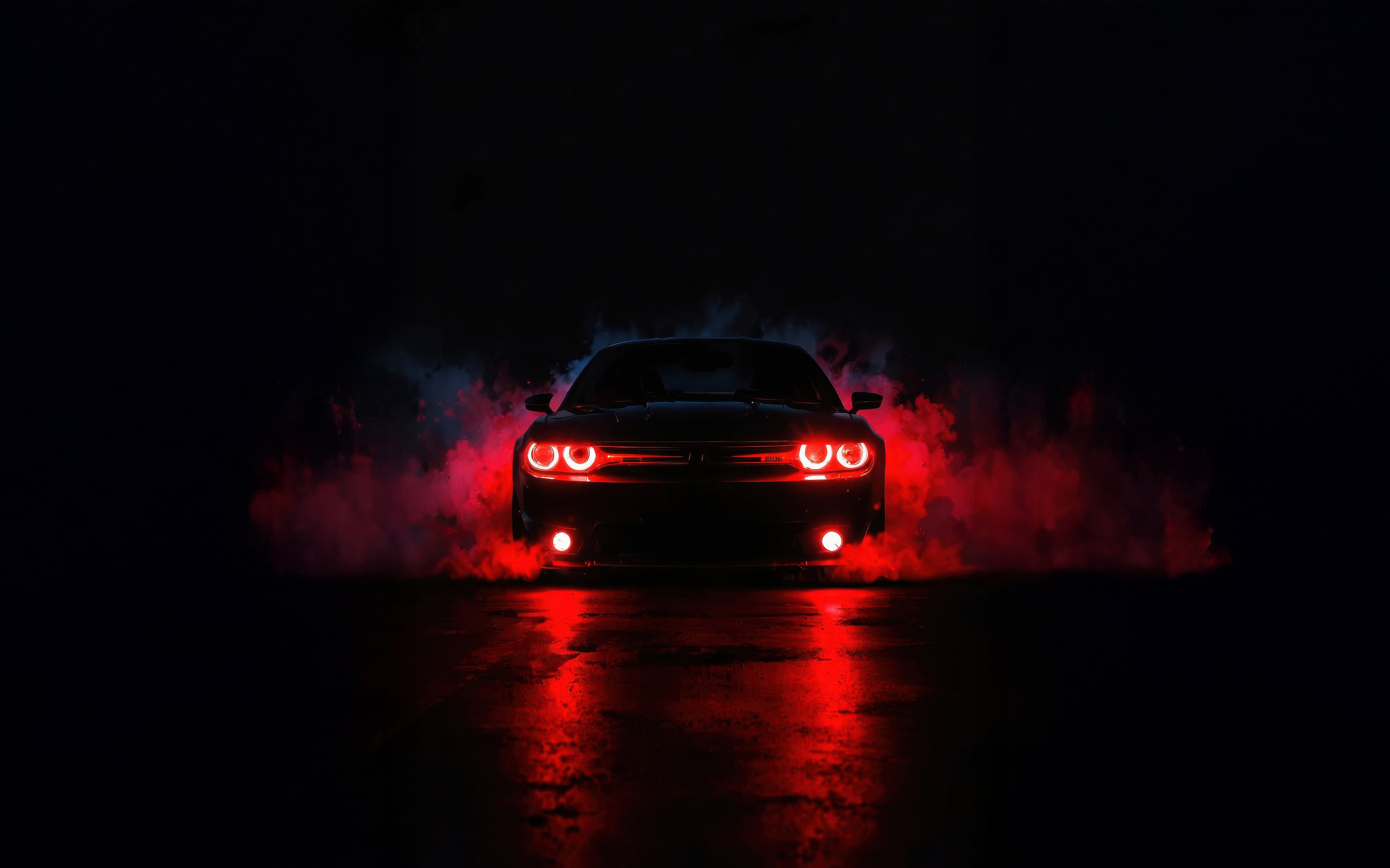 2880x1800 Dark Dodge Challenger Macbook Pro Retina ,HD 4k Wallpapers ...